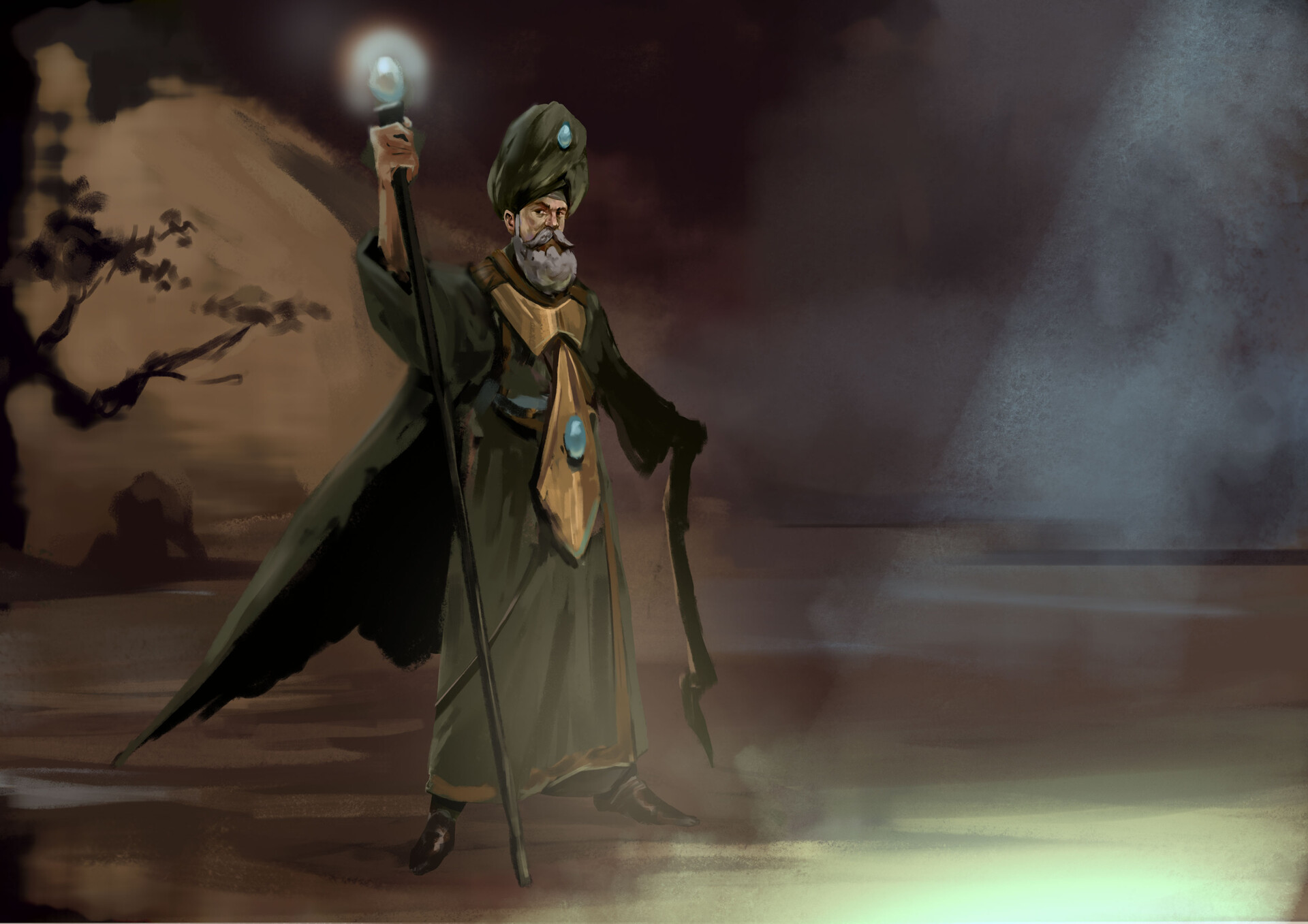 ArtStation - Hashi - A Warrior of AKHWAN UZ SAFFAH