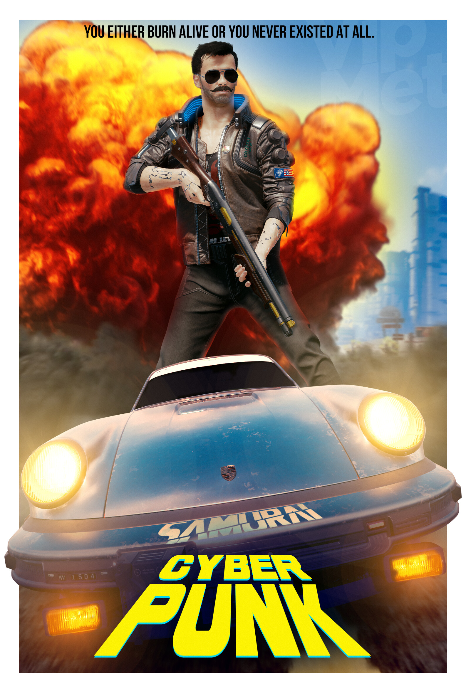 ArtStation - MAD MAX x Cyberpunk 2077