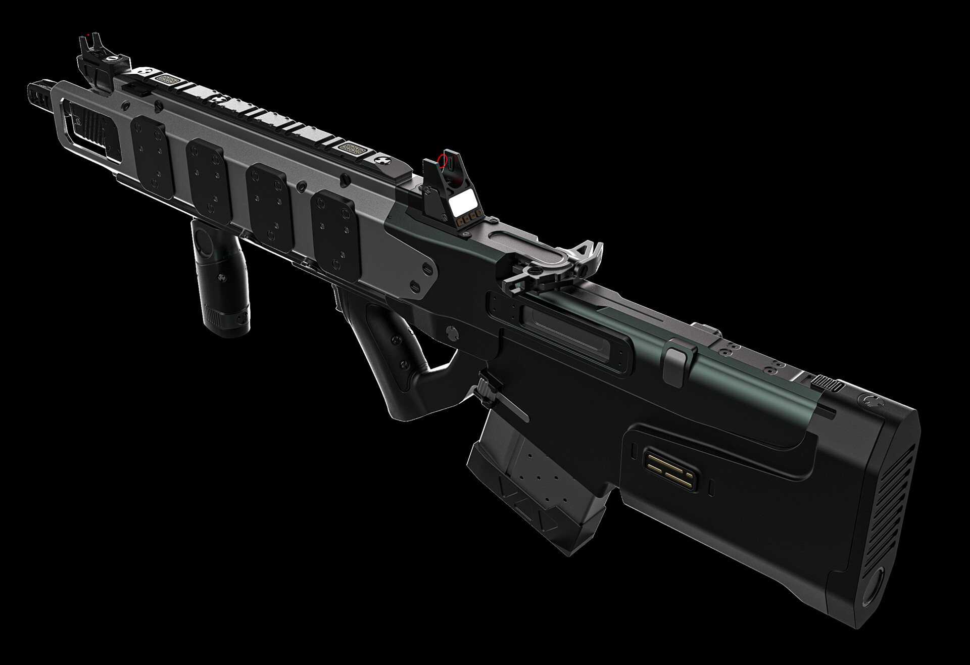 ArtStation - hybrid bullpup design