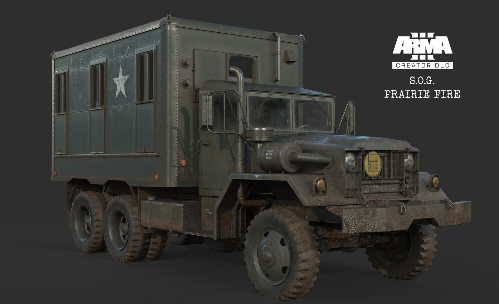 Diego Flores - Arma 3 Creator DLC: S.O.G. Prairie Fire - US Army M54 ...