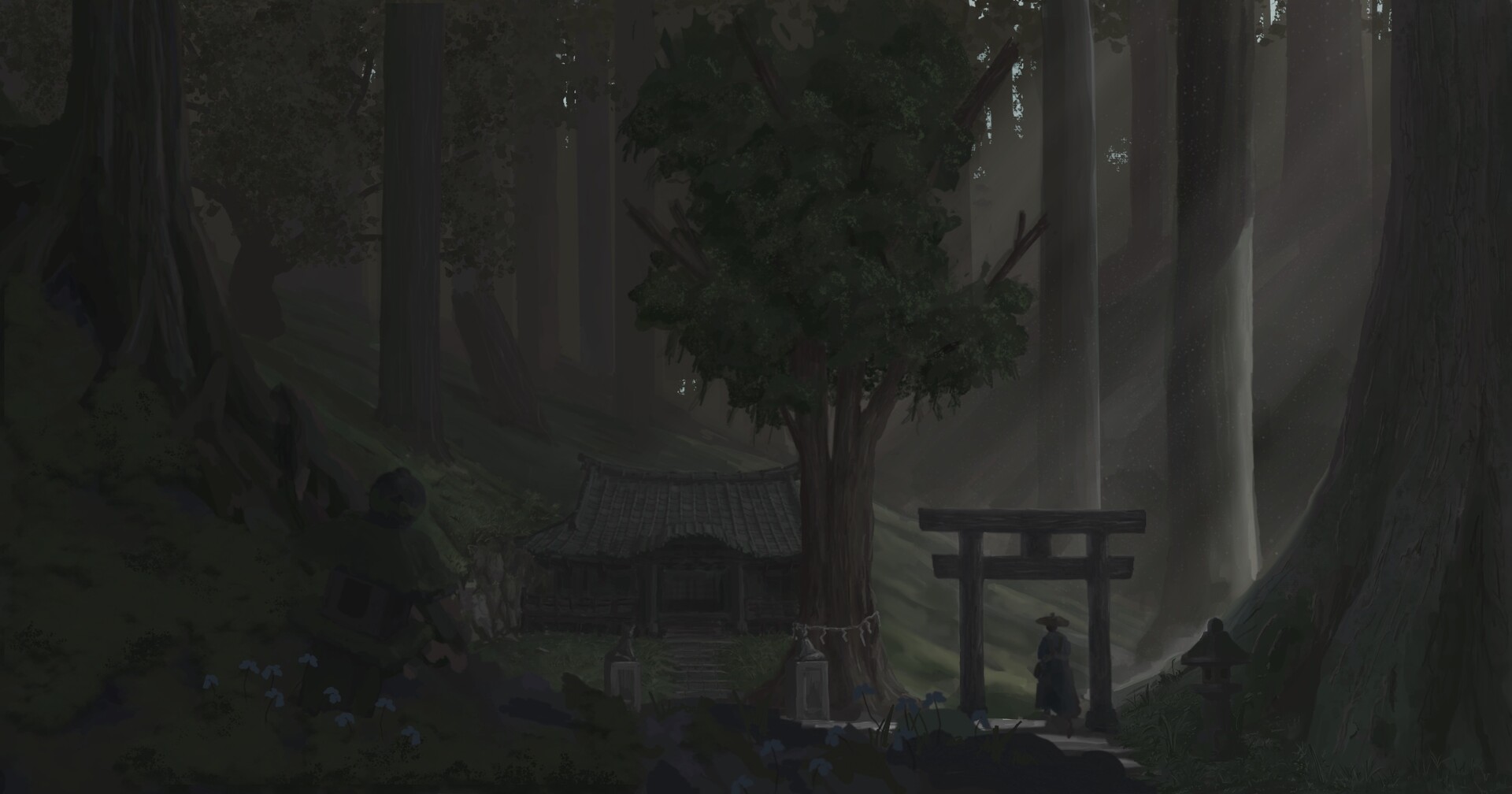 ArtStation - Shrines: Illustration