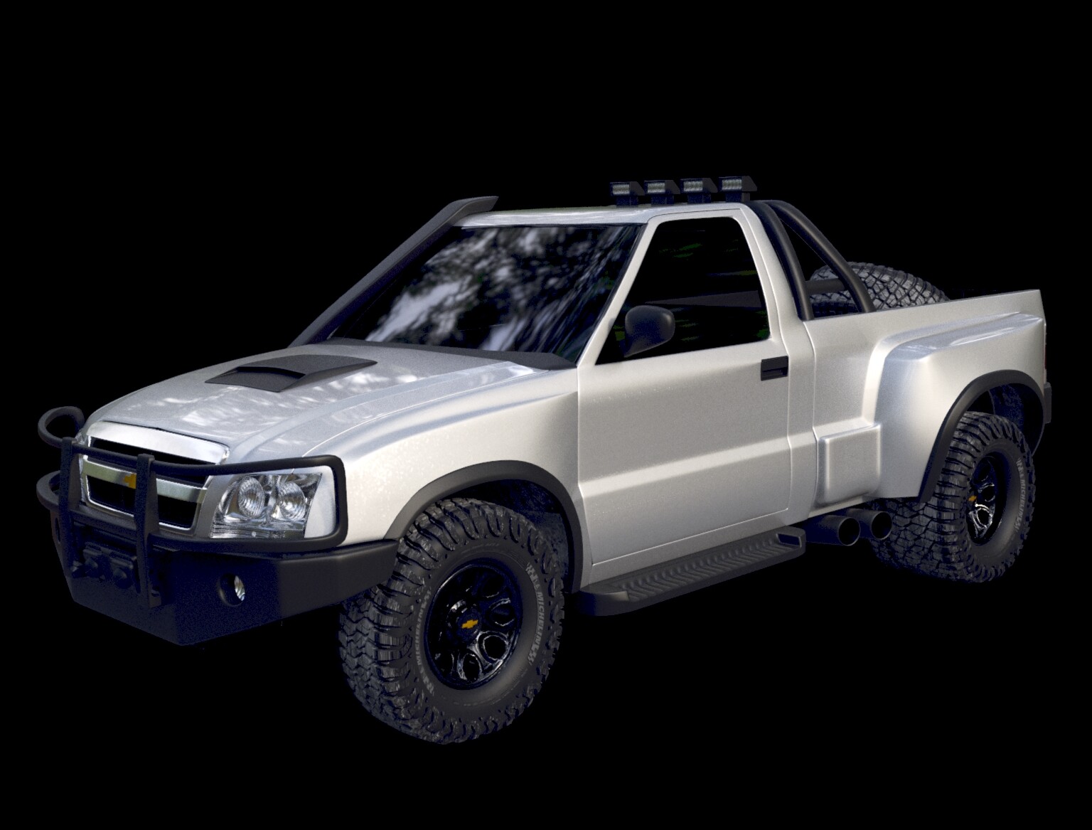 ArtStation - Chevrolet S10