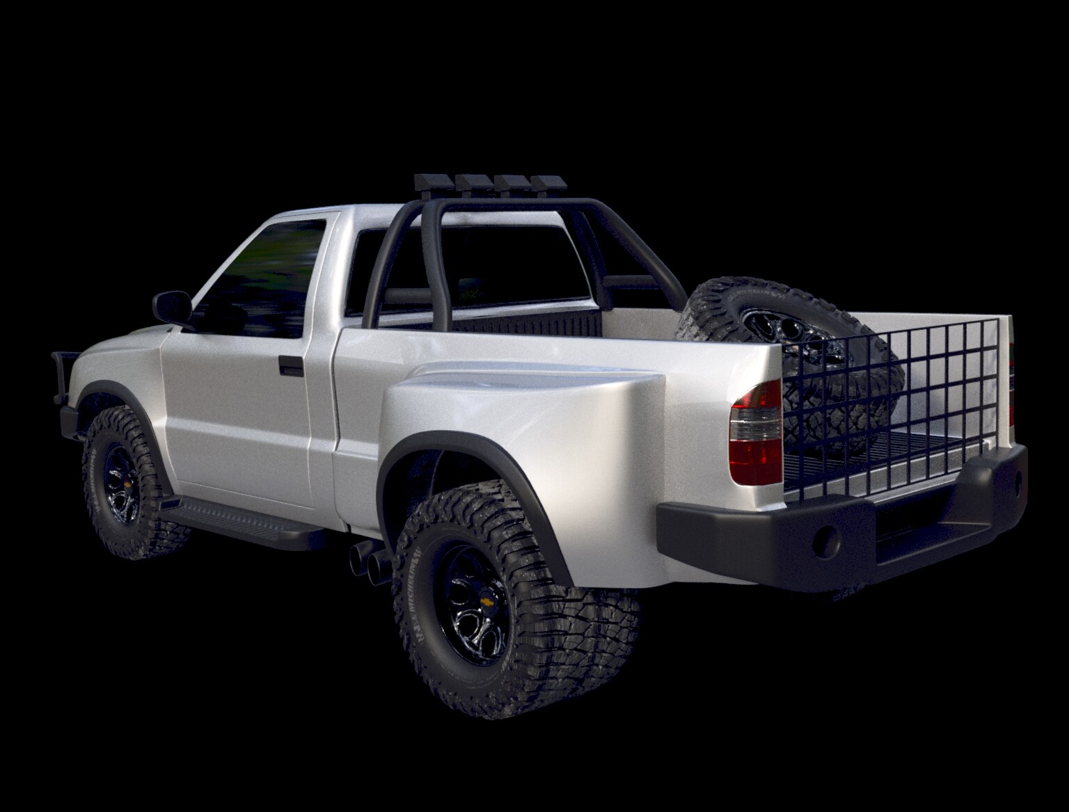 Silvio 3D Modeling and Rendering Sobral - Chevrolet S10