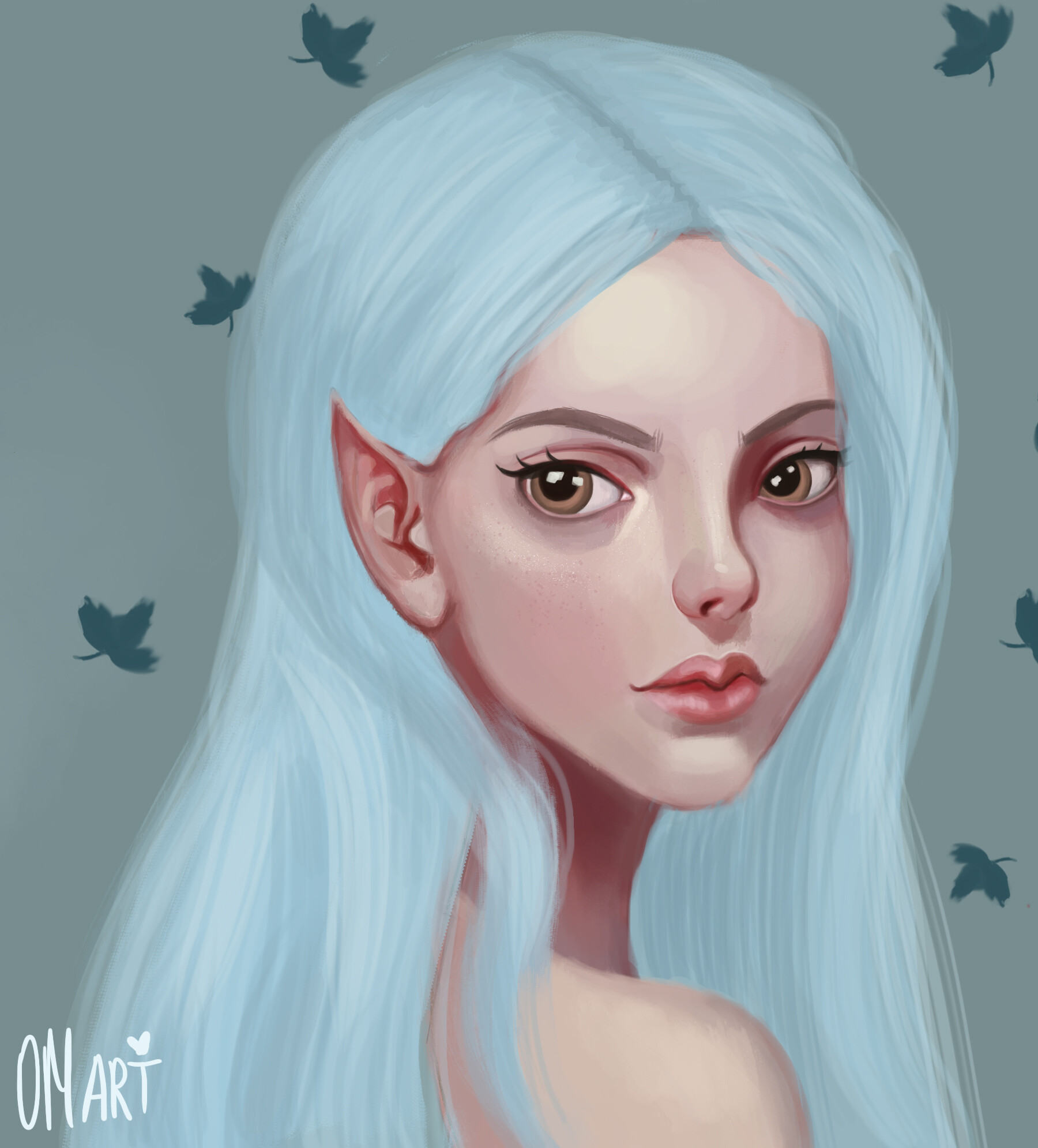 ArtStation - elf Etna