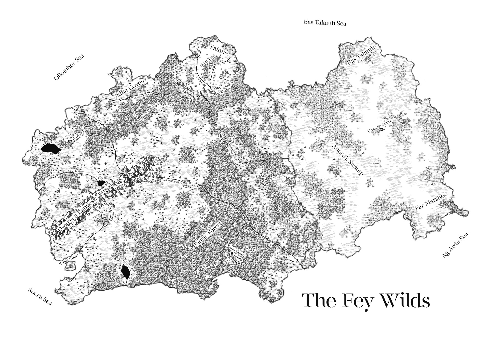 Sheridan Bennett - The Wilds - Environment Design