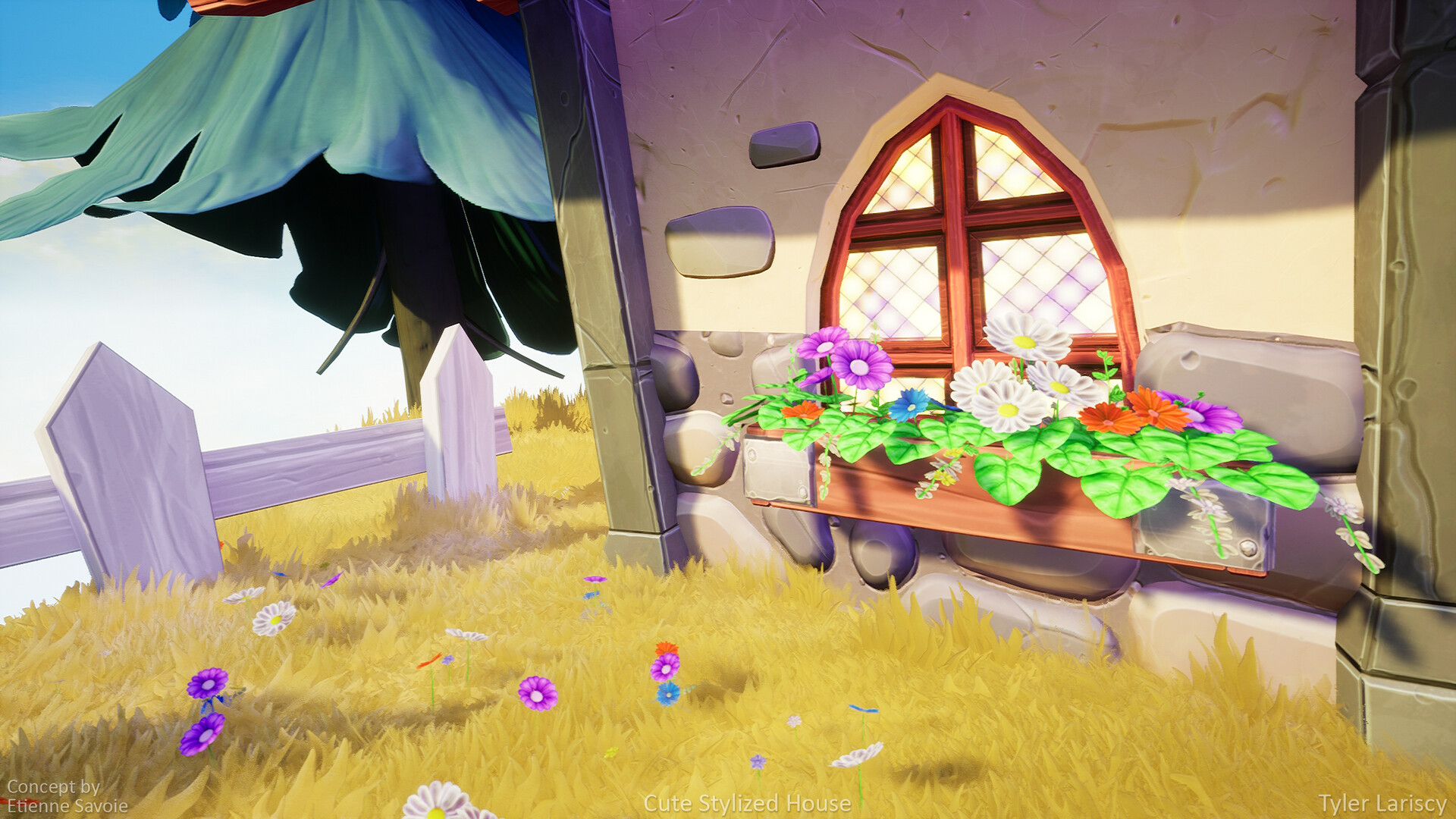 Tyler Lariscy - Cute Stylized House