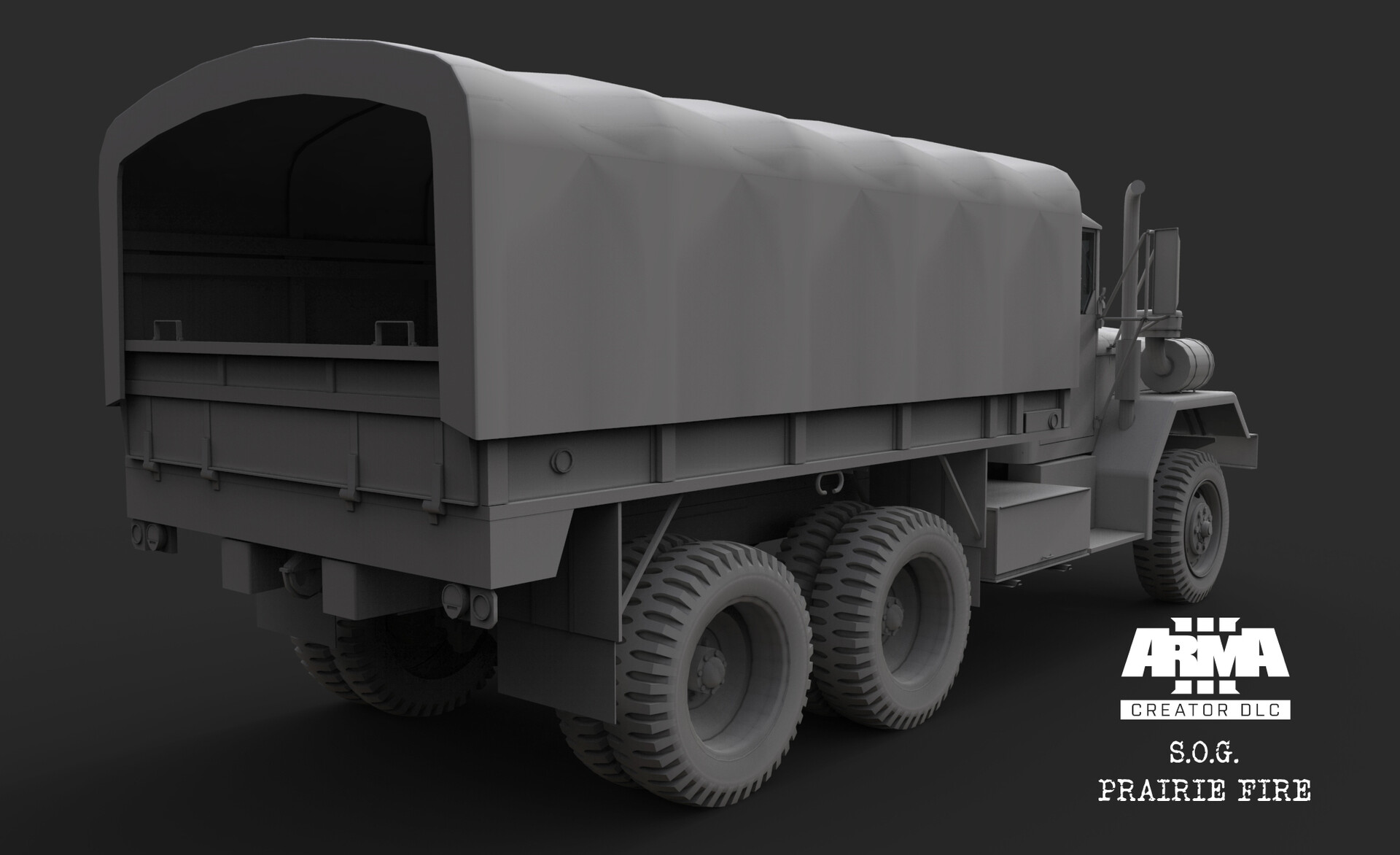 Diego Flores - Arma 3 Creator DLC: S.O.G. Prairie Fire - US Army M54 ...