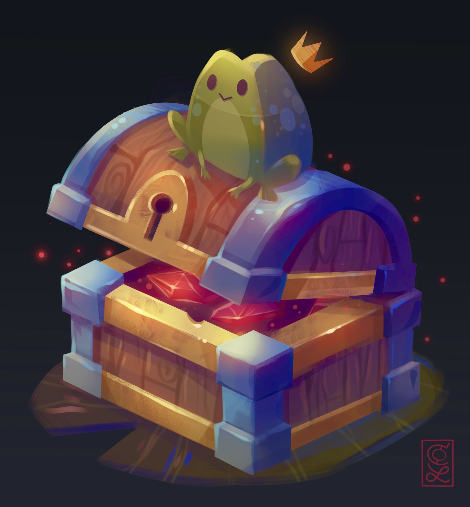 ArtStation - Treasure Guardian