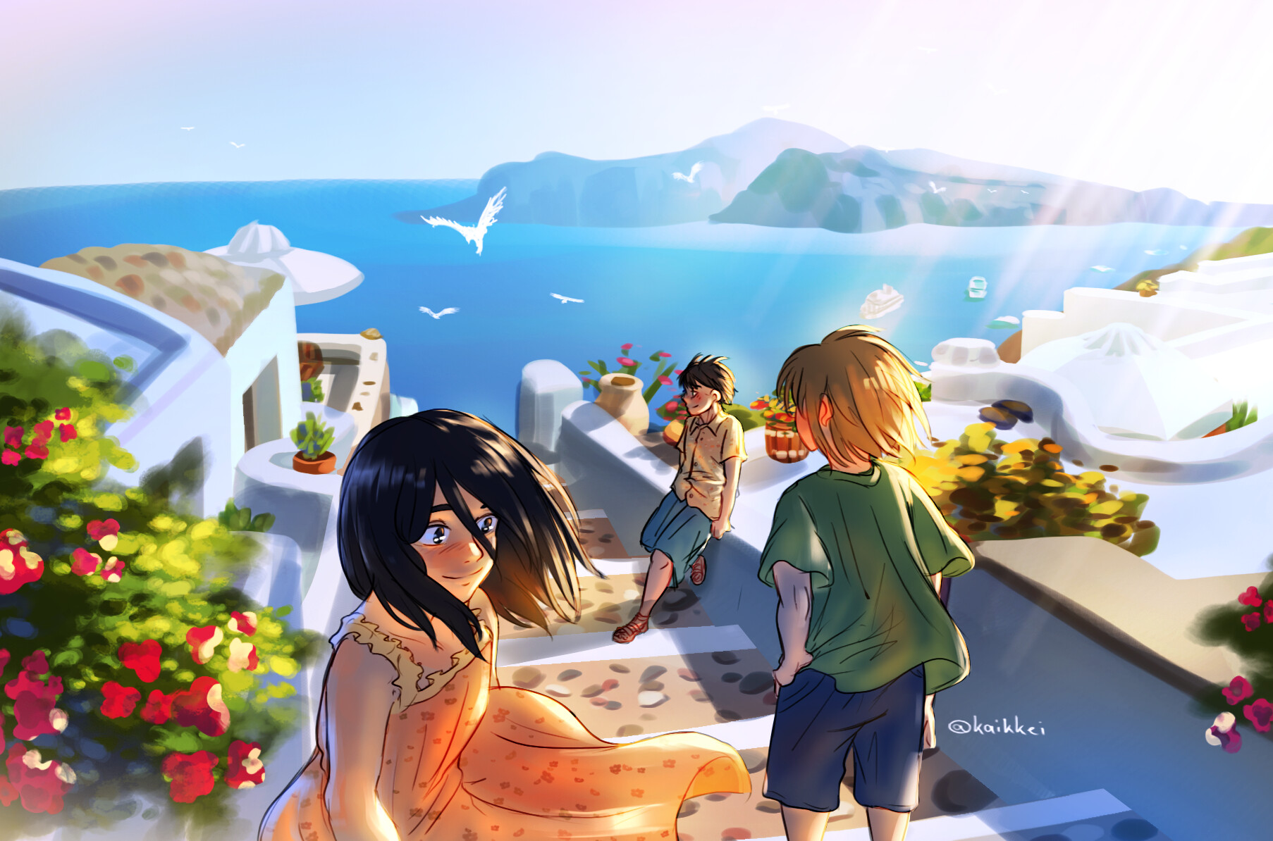 ArtStation - AOT Travels the World 3 - Greece