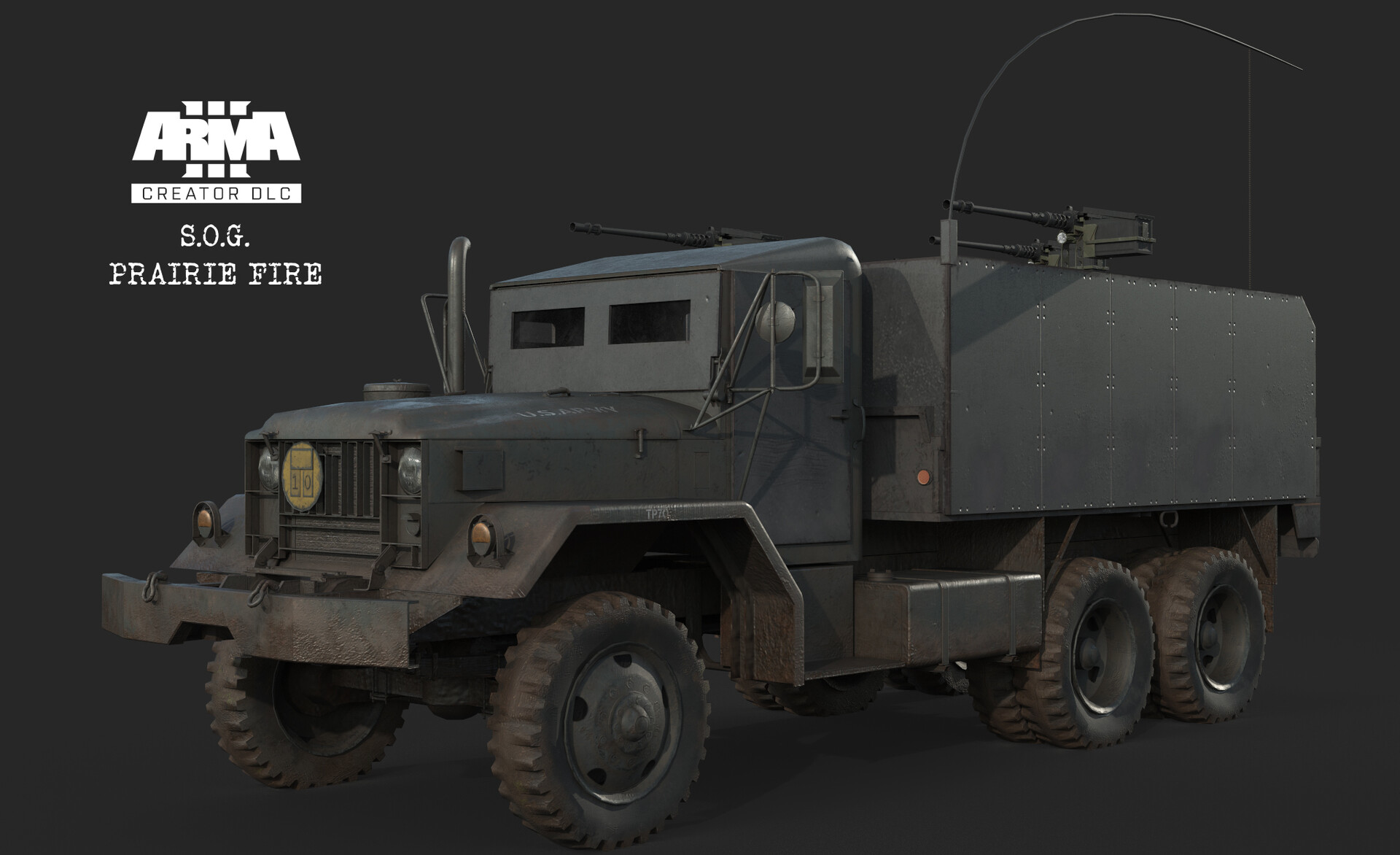 Diego Flores - Arma 3 Creator DLC: S.O.G. Prairie Fire - M54 Gun truck ...