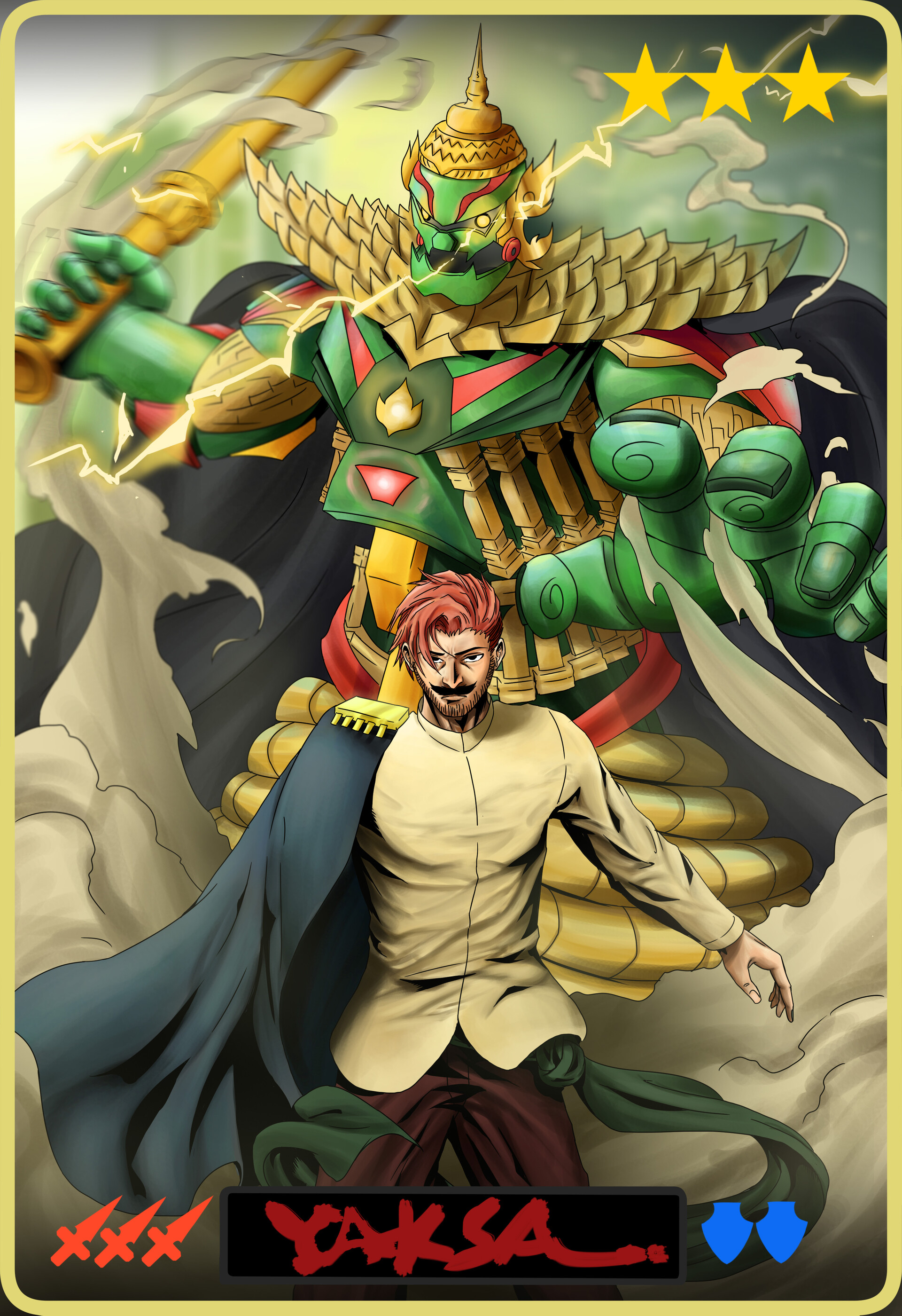 ArtStation - YAKSA Card (2018)