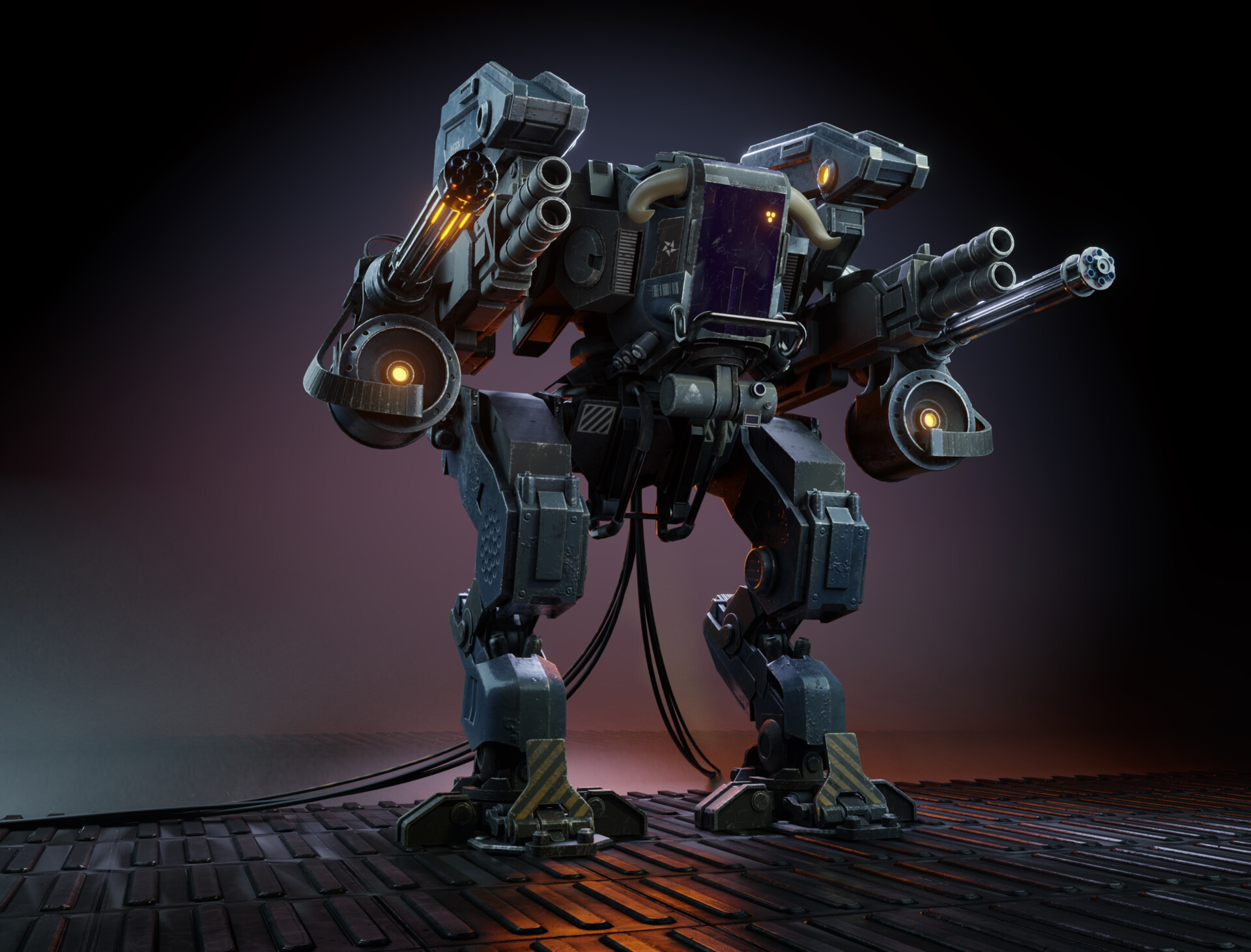 ArtStation - Mech "MARK III"