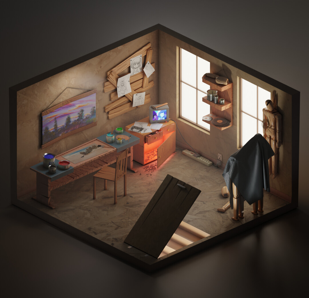 ArtStation - Art Room