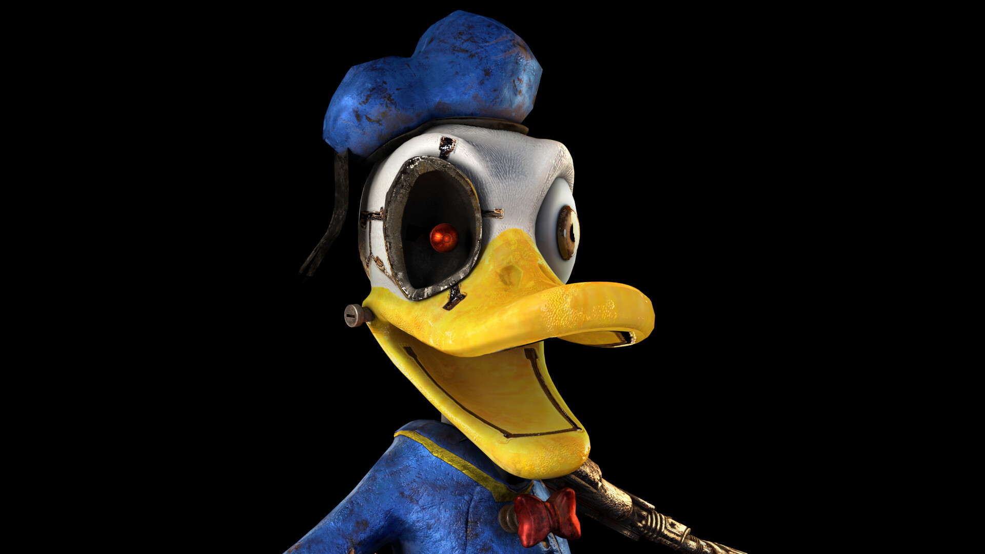 ArtStation - Donald Duck (Epic Mickey version)