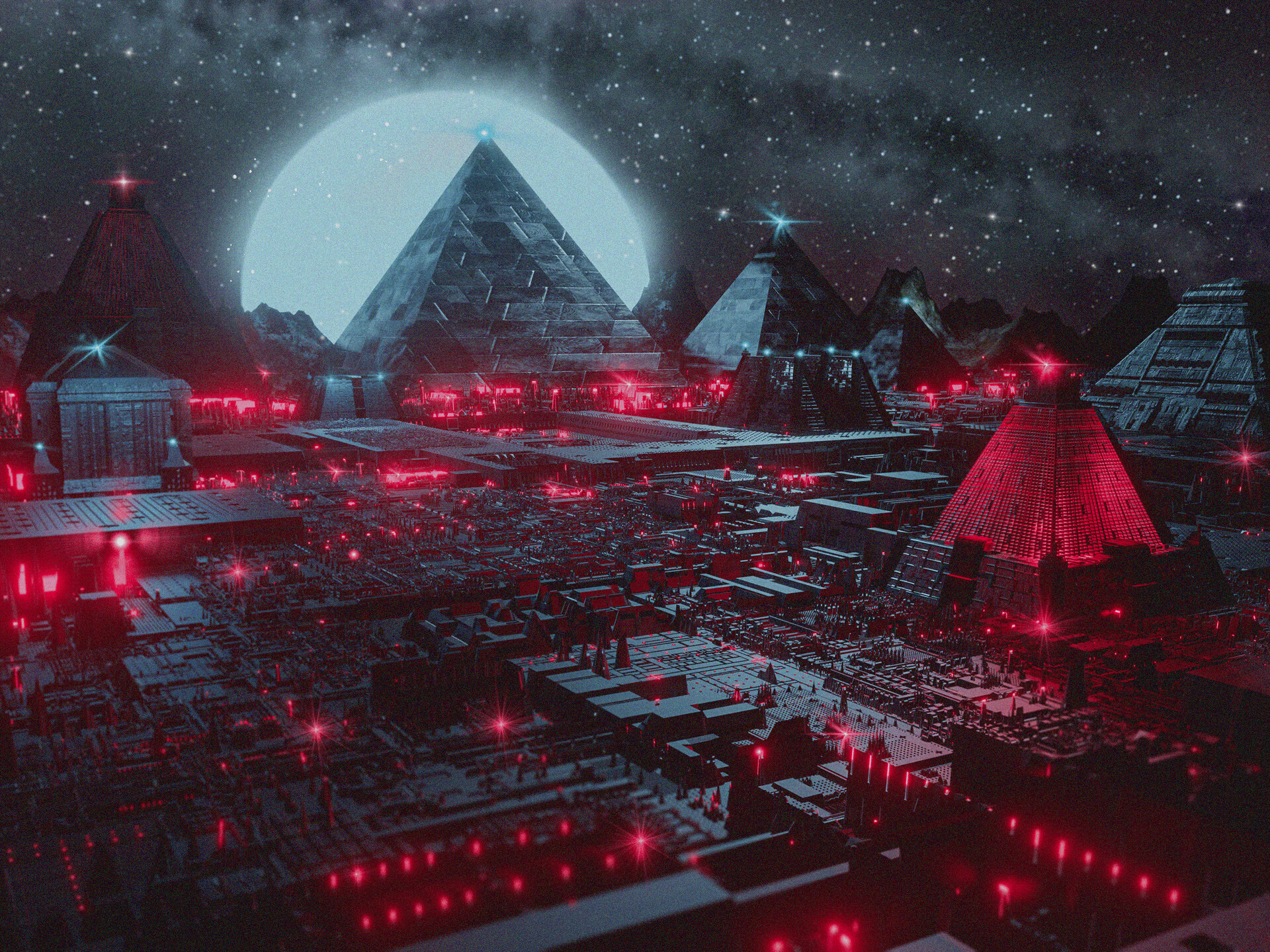 ArtStation - PYRAMID GANG II