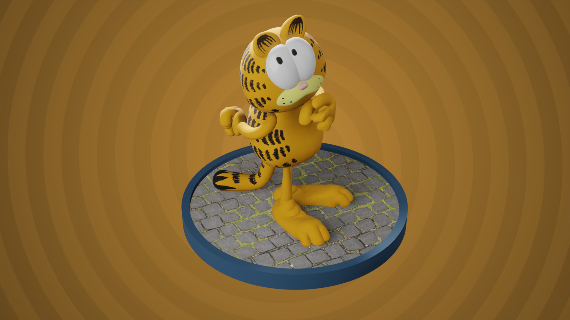 Marcos Mercante - Garfield in 3D