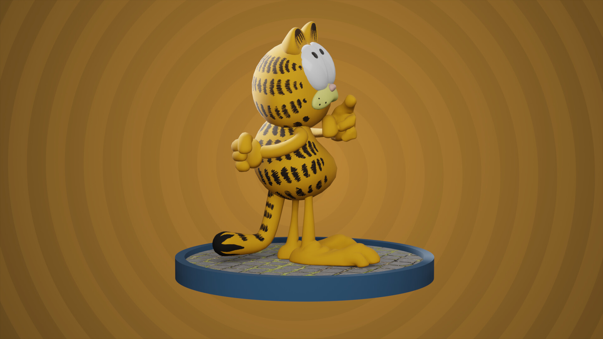 Marcos Mercante - Garfield in 3D