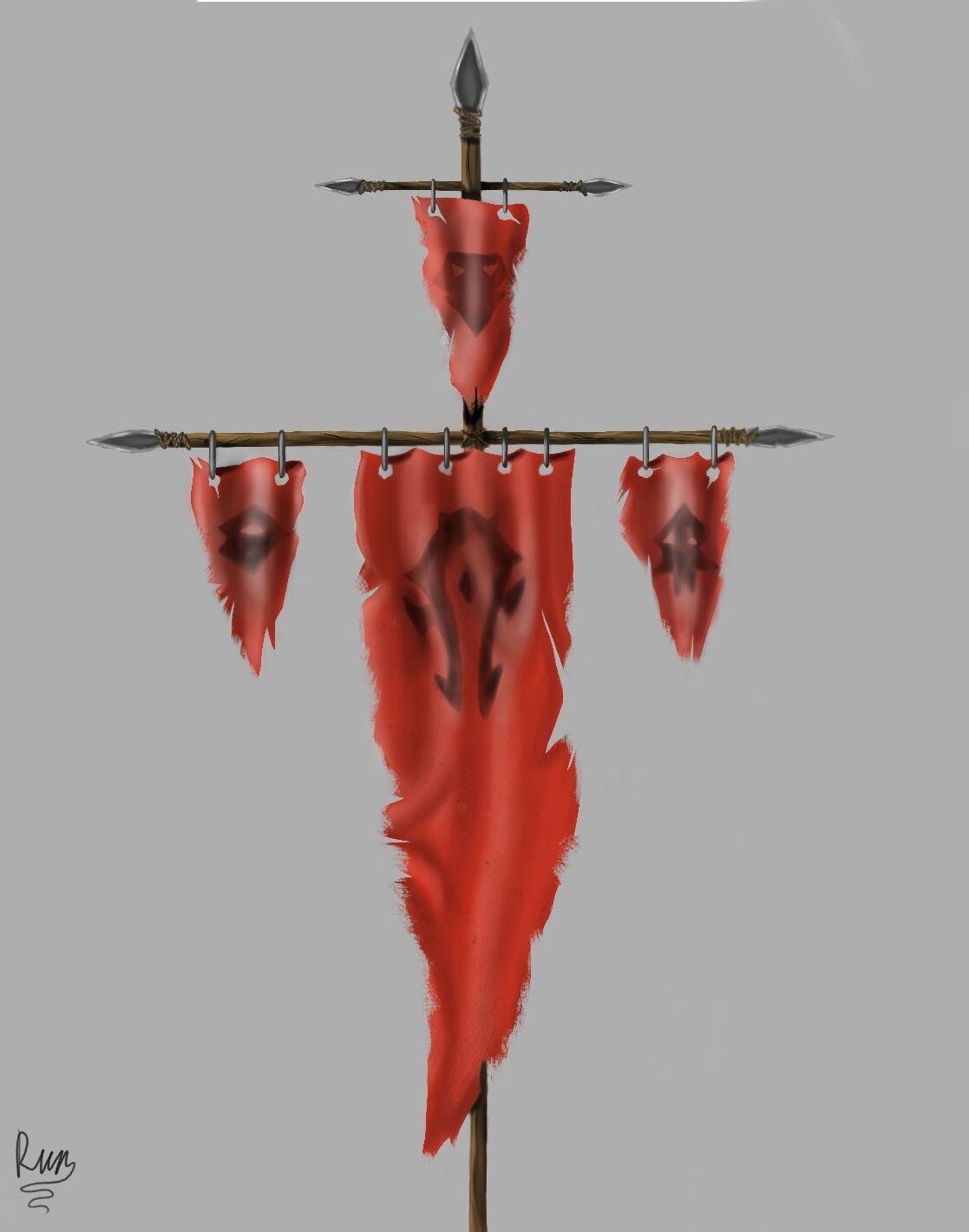 ArtStation - banner of the hord