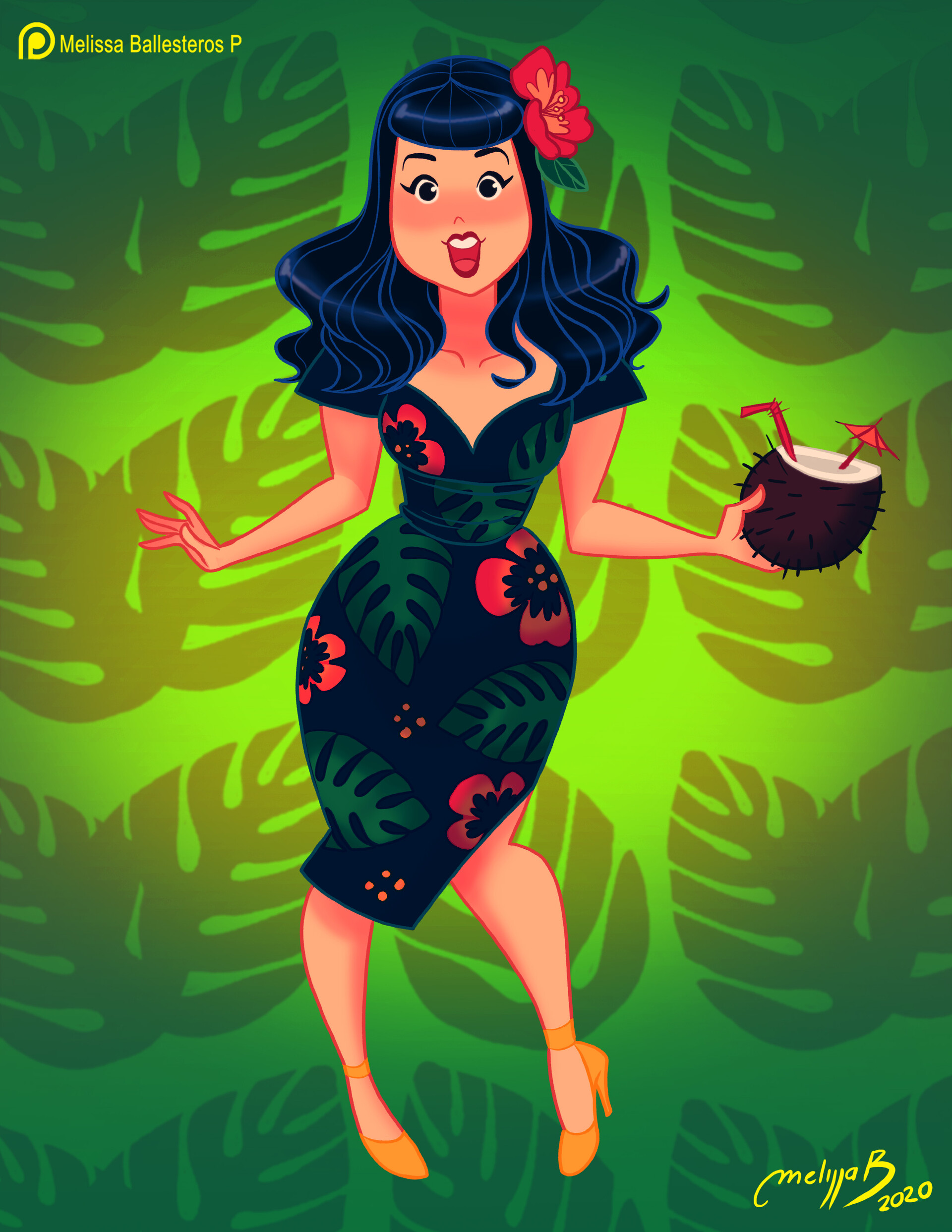 ArtStation - Tiki girl because