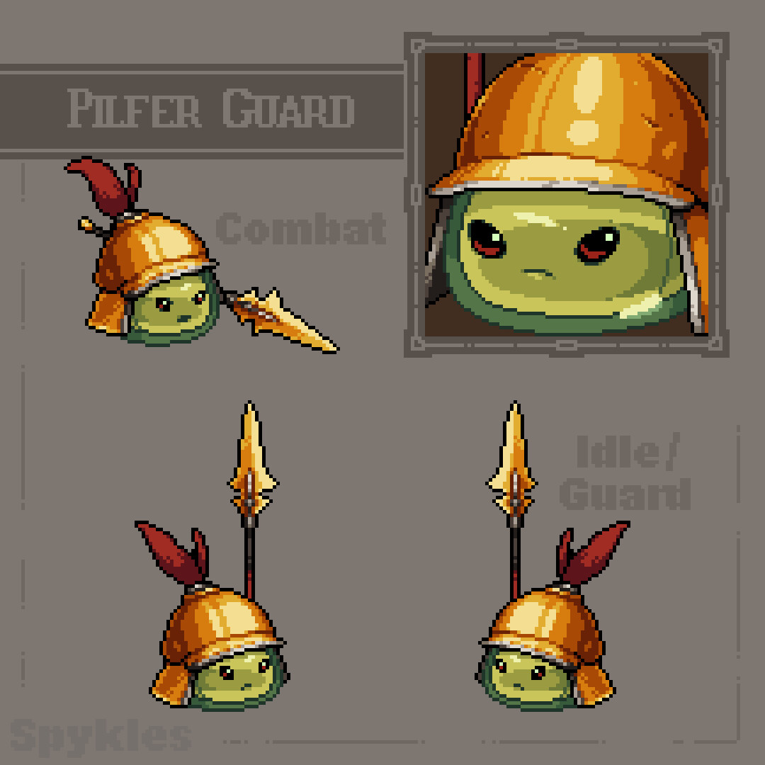 ArtStation - UnderMine - Pilfer Guards