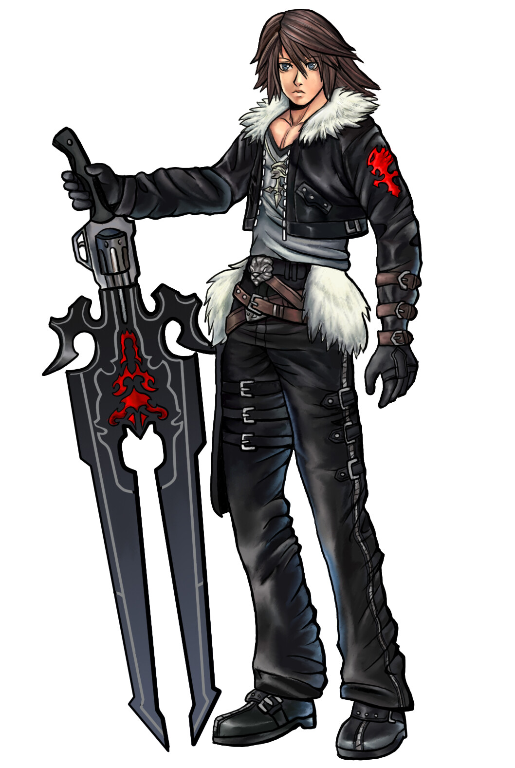 ArtStation - Squall Leonhart Fusion