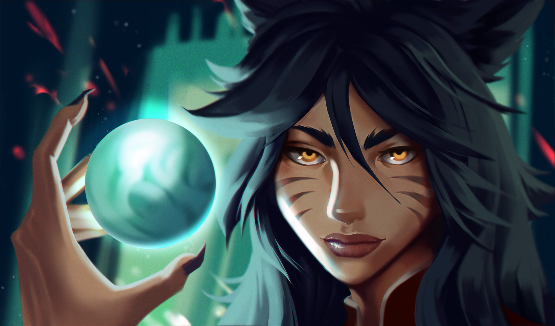 ArtStation - Ruined king Ahri