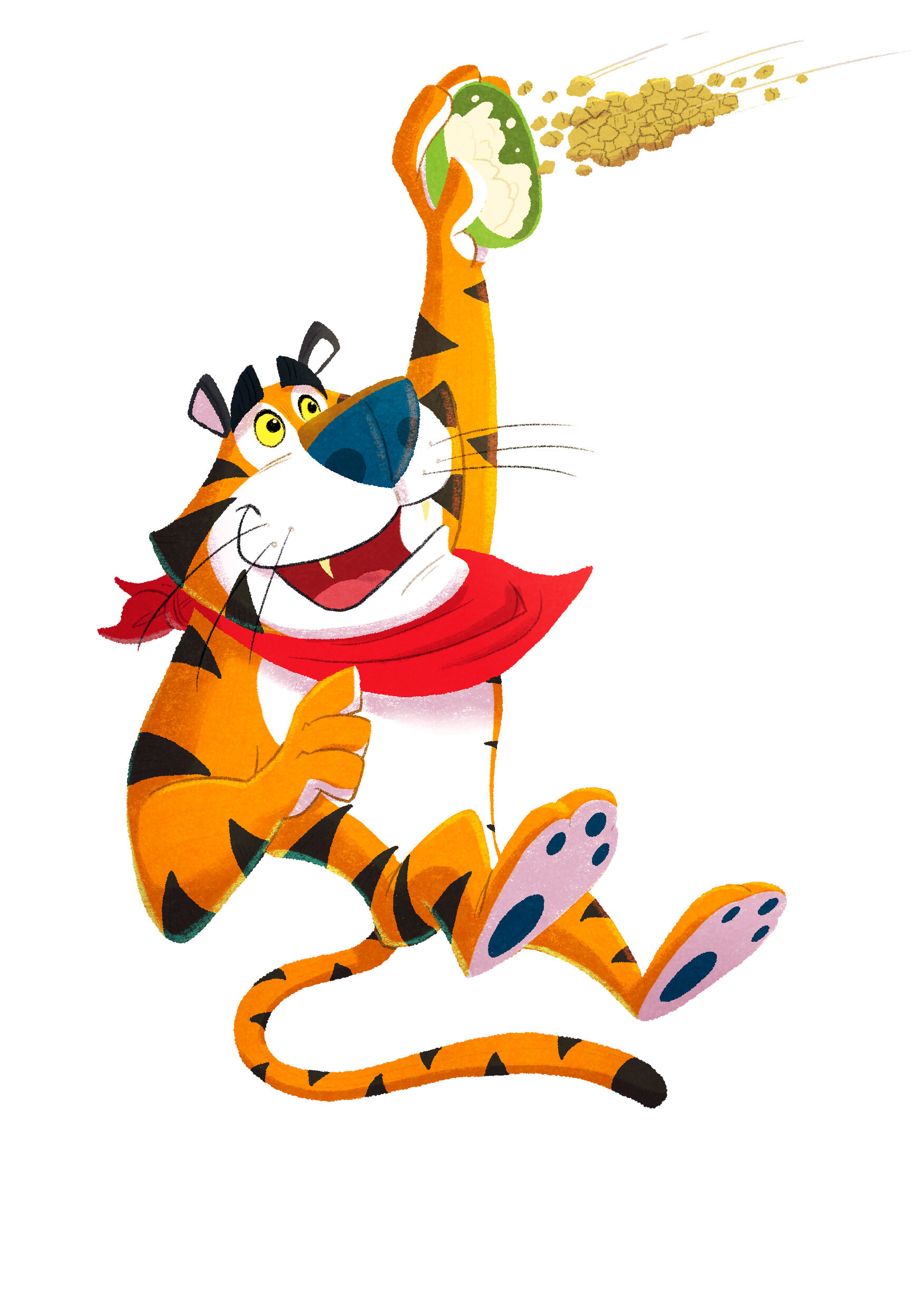 tony the tiger coloring pages