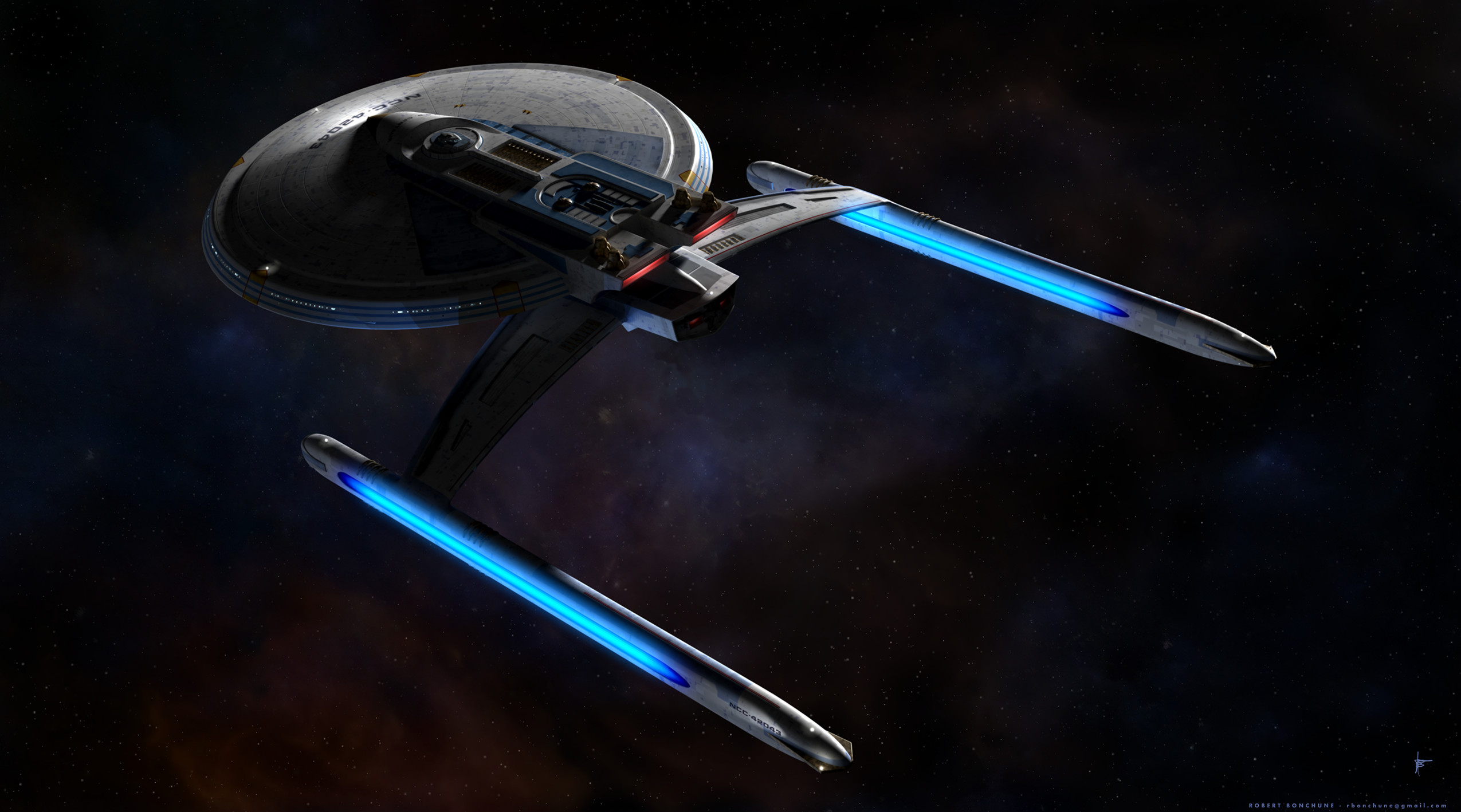 Robert Bonchune - U.S.S. Centaur - Star Trek: Deep Space Nine, Star ...