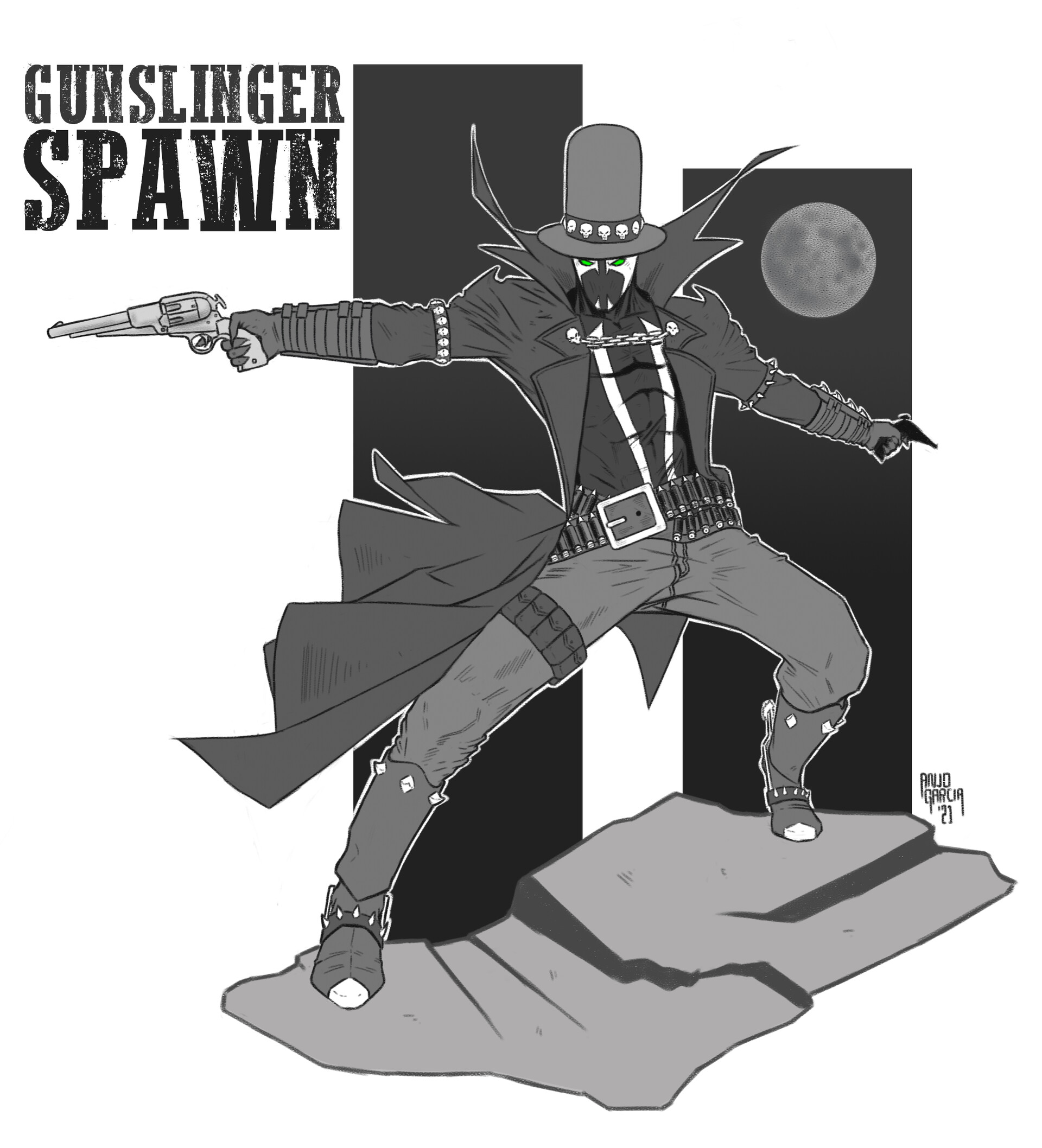 ArtStation - Gunslinger Spawn
