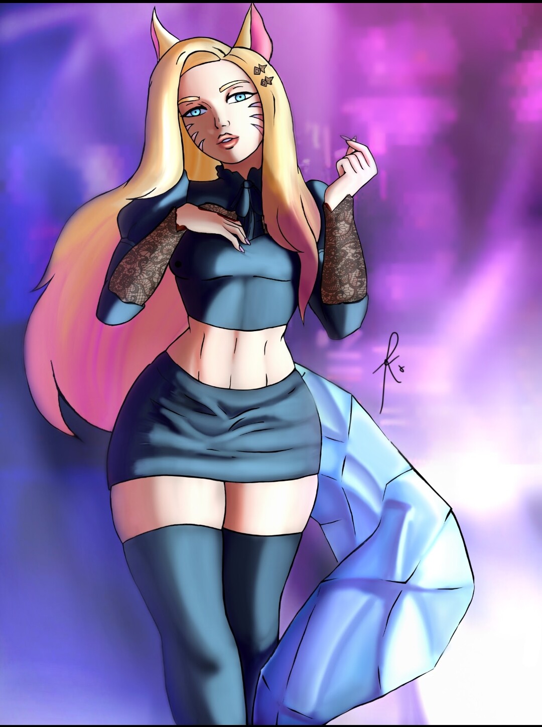 ArtStation - K/DA Ahri