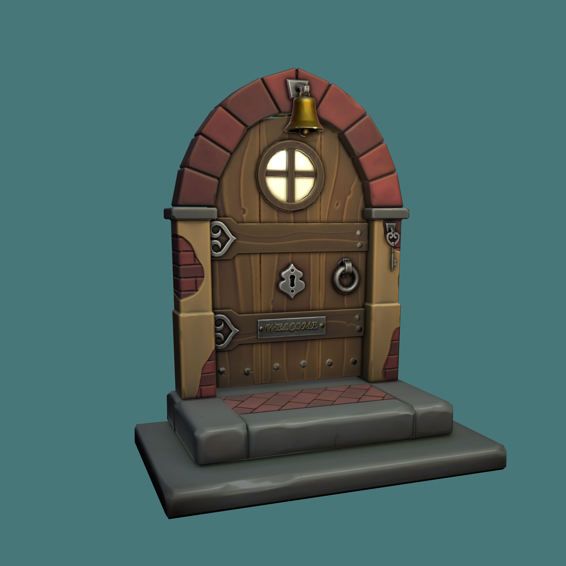 ArtStation - Stylized Door