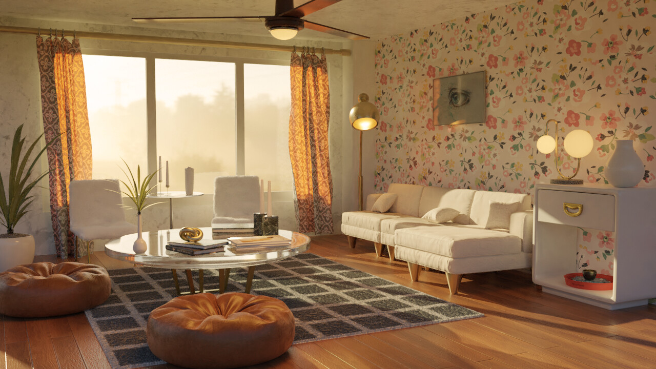 ArtStation - INTERIOR ROOM