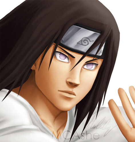 neji hyuga render