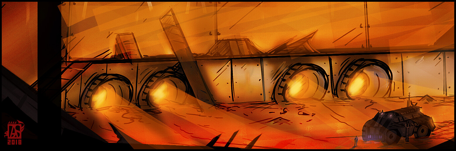 Daniel-André Sørensen - Project Nomad - Concepts