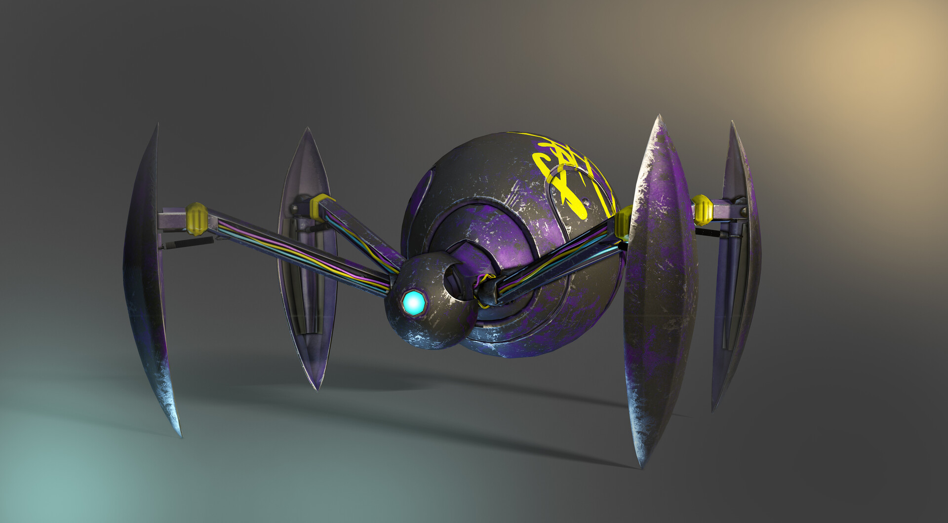 ArtStation - Sci-Fi Spider