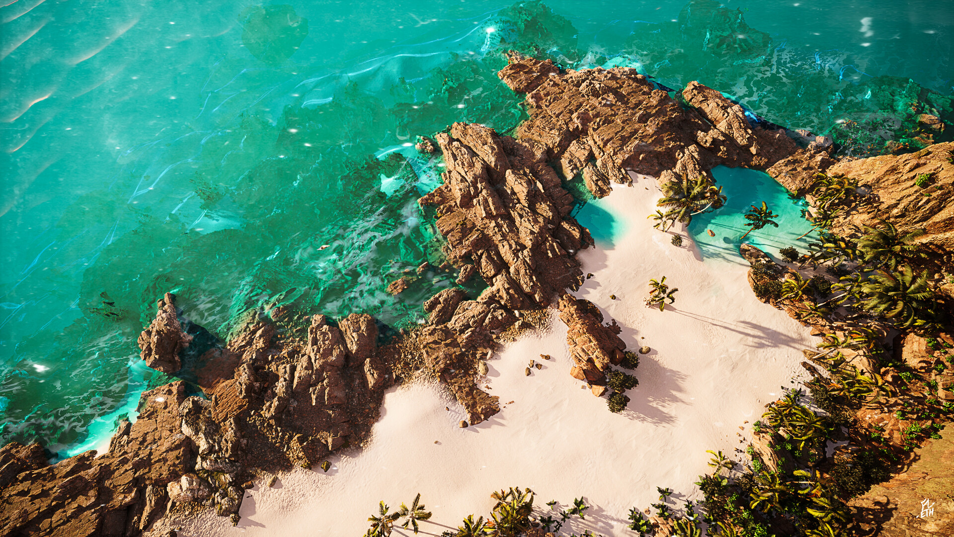 ArtStation - Ue5 Beach test