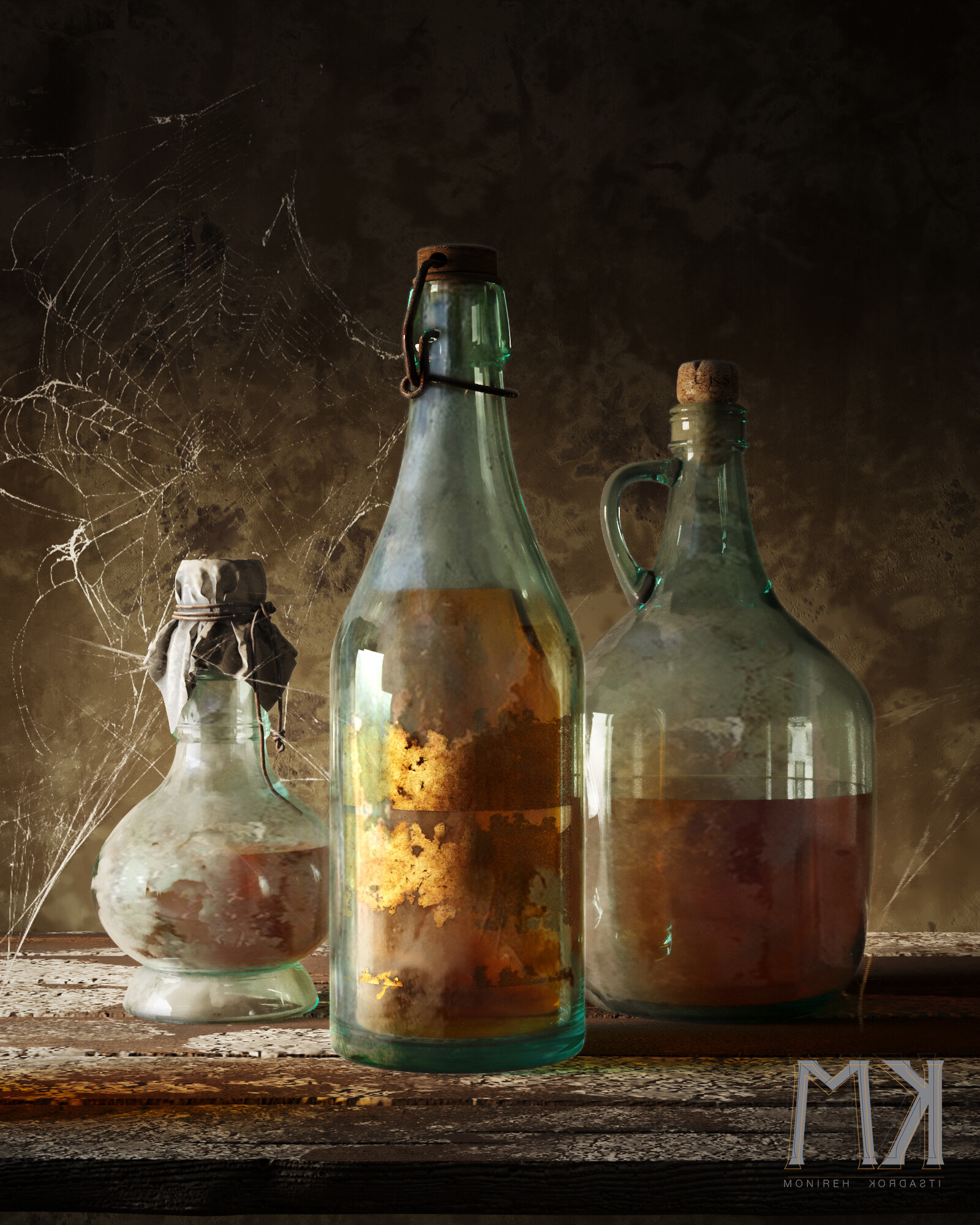 ArtStation - spider web 2