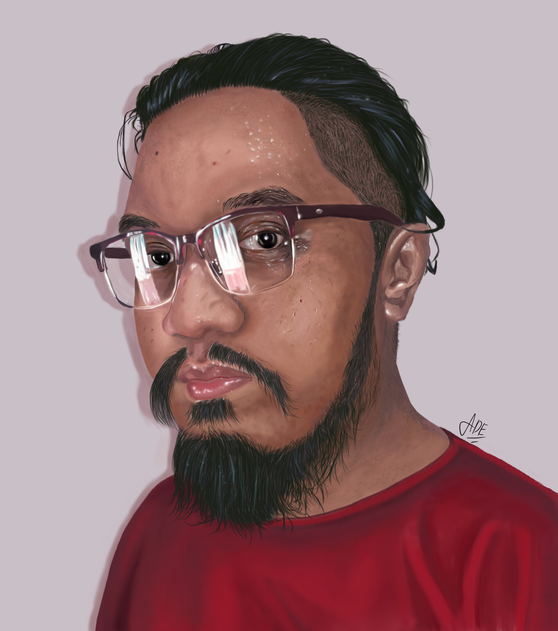 ArtStation - self-portrait