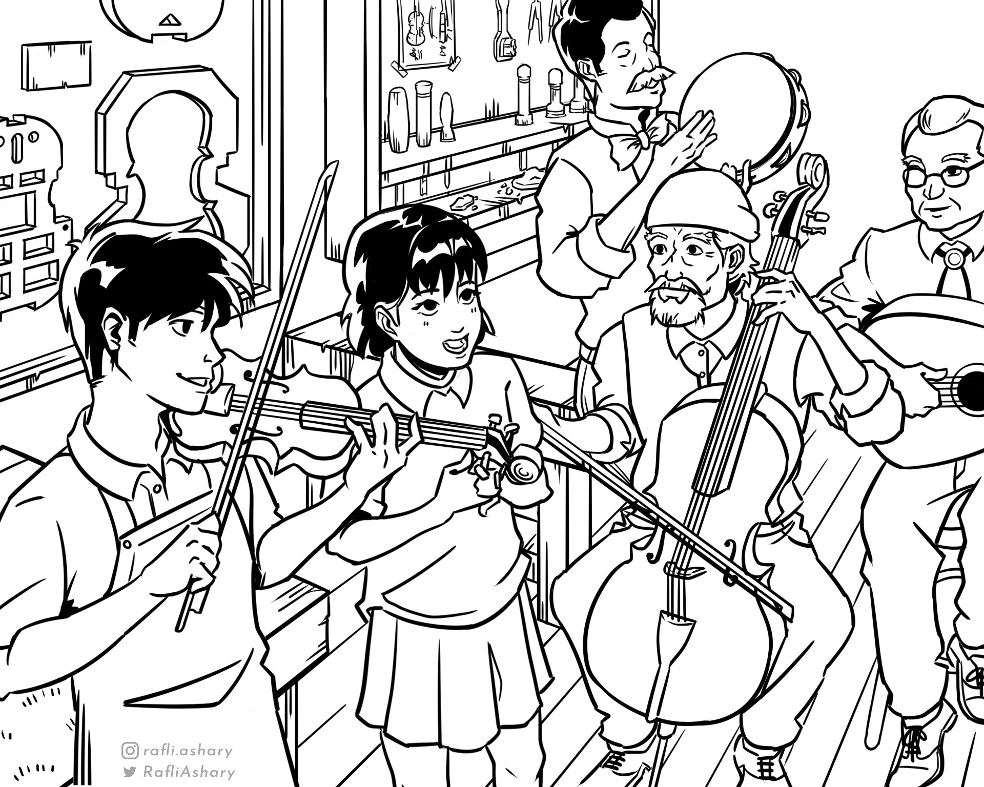 whisper of the heart coloring pages
