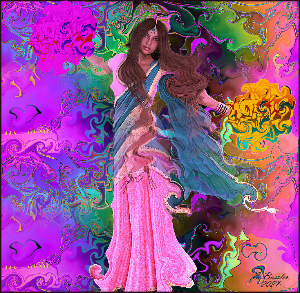 ArtStation - Dance in the wind!