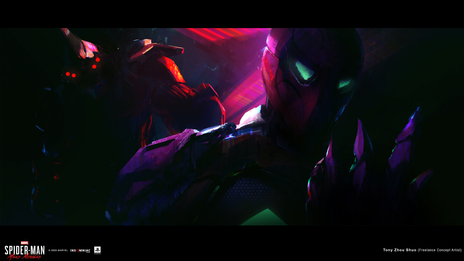Tony Zhou Shuo - Marvel's Spider-Man: Miles Morales concept art