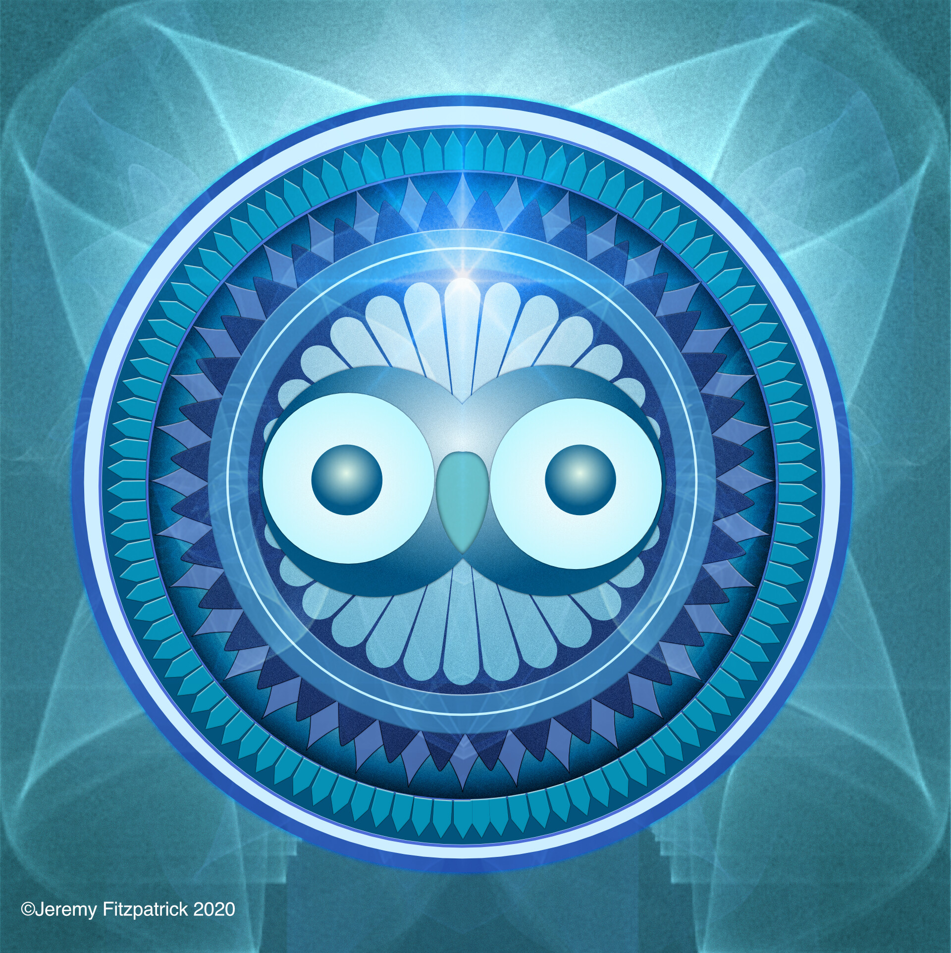 ArtStation - Crop Circle of the Owl