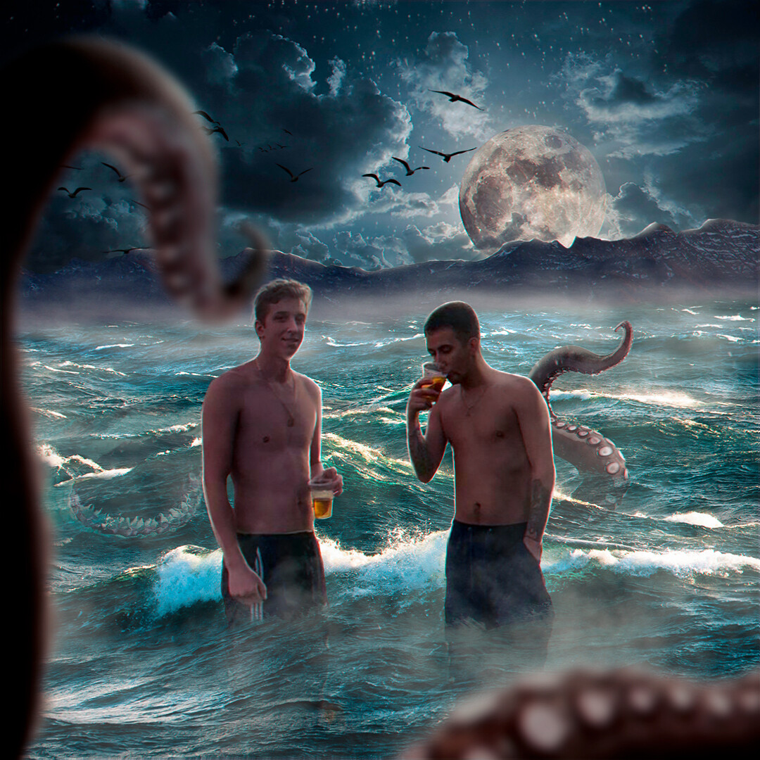 ArtStation - fearless guys in the water