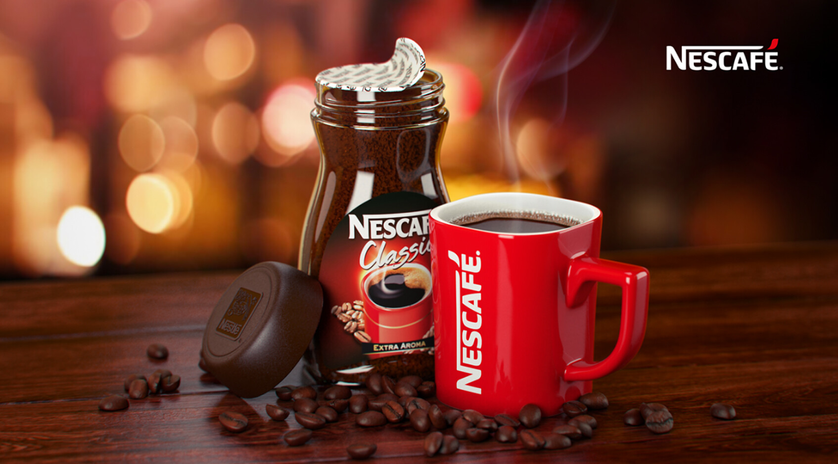 ArtStation - Nescafe 3D Design