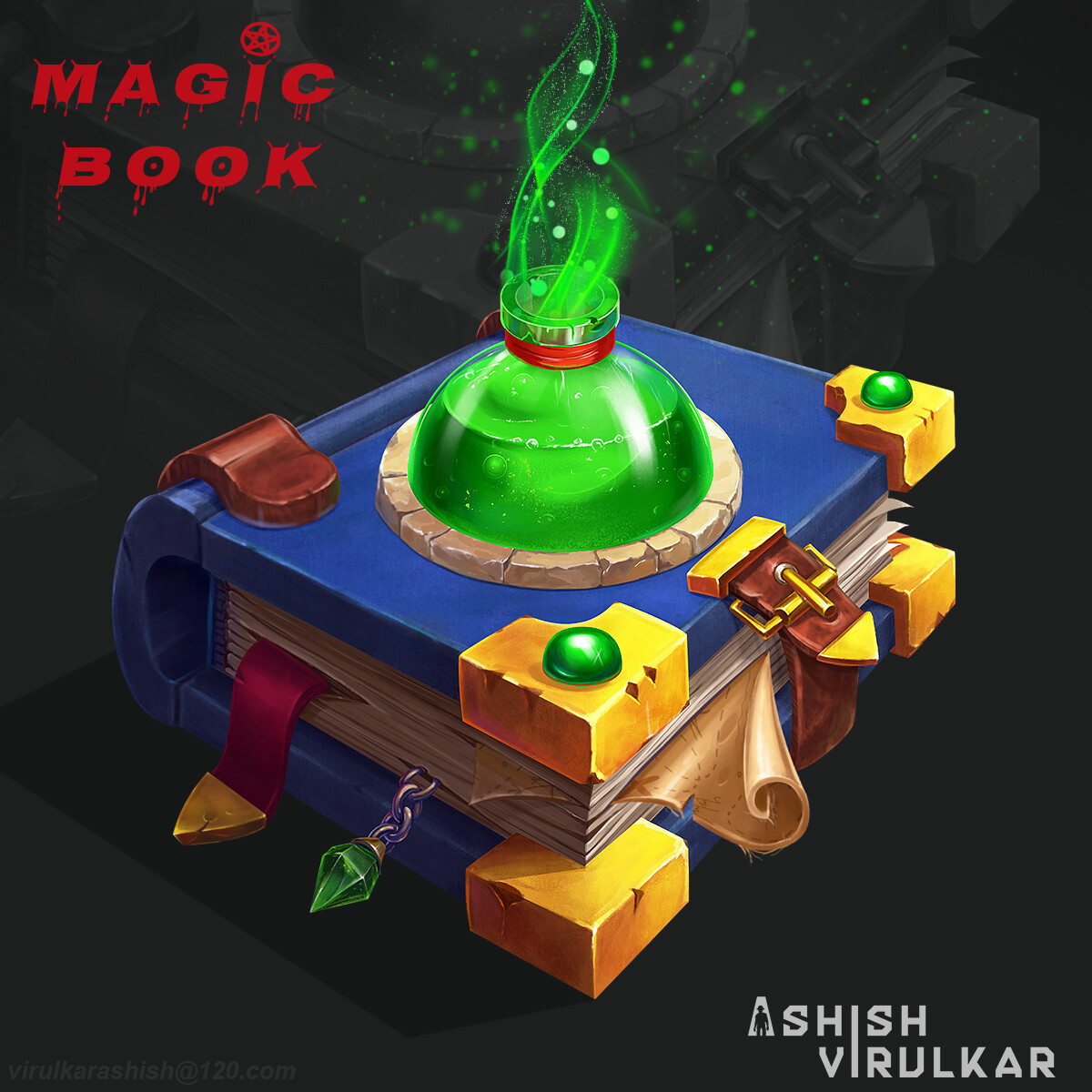 ArtStation - Magic Book
