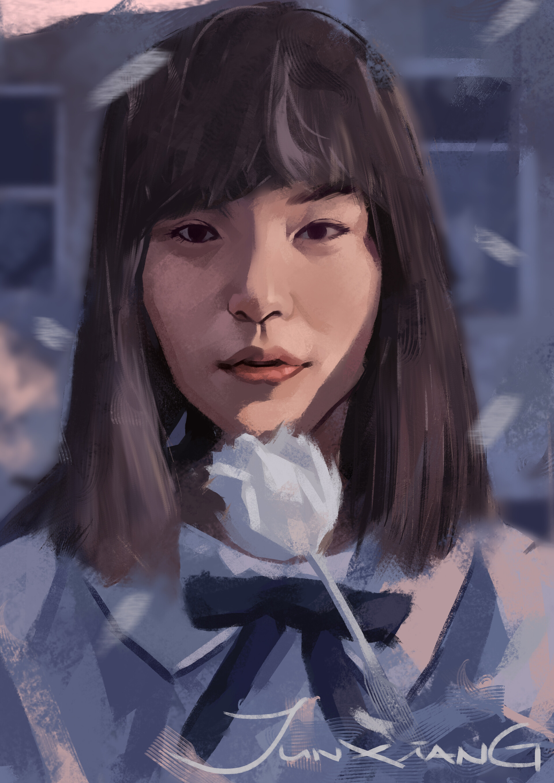 ArtStation - woman protrait