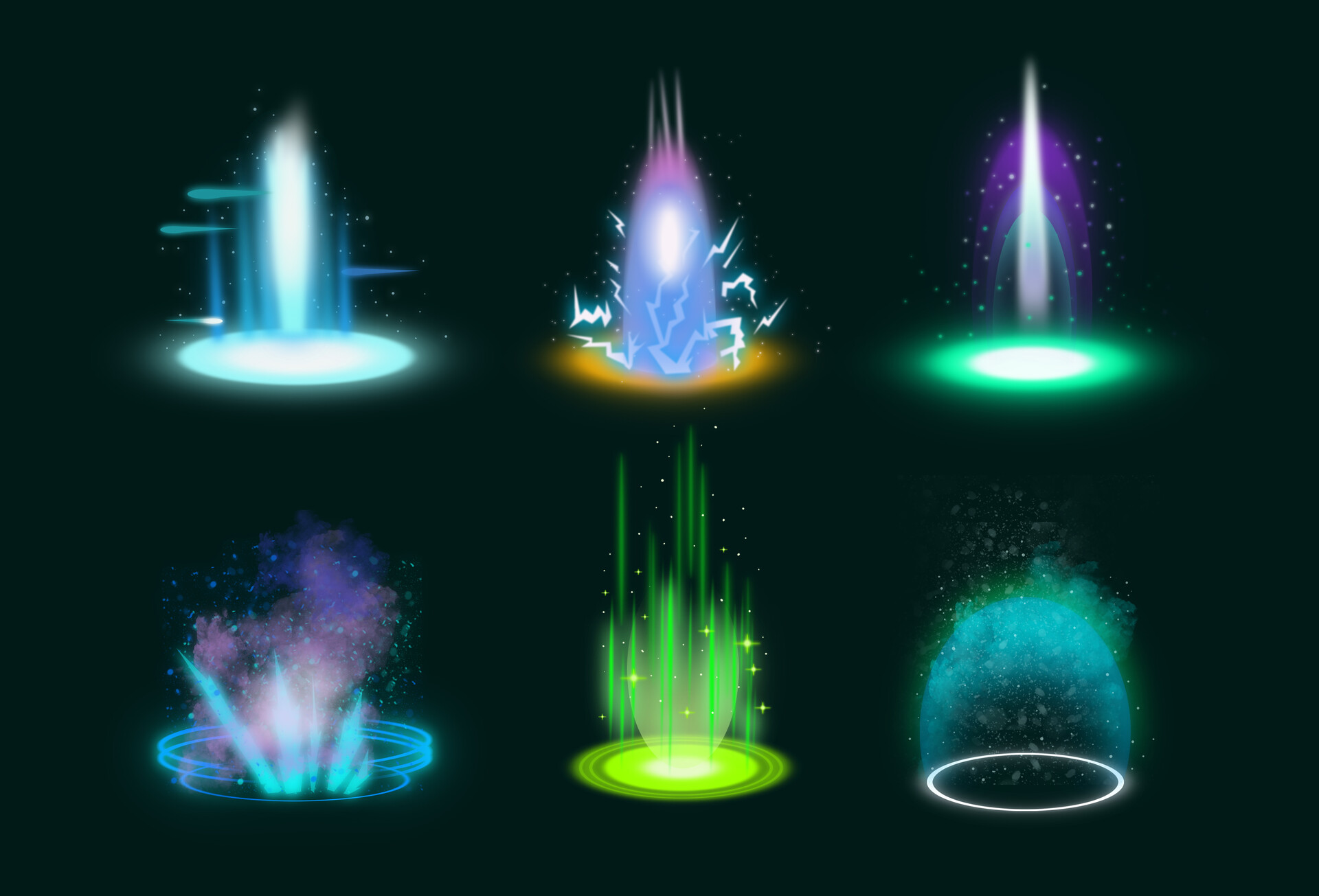 Artstation Teleportation Effects
