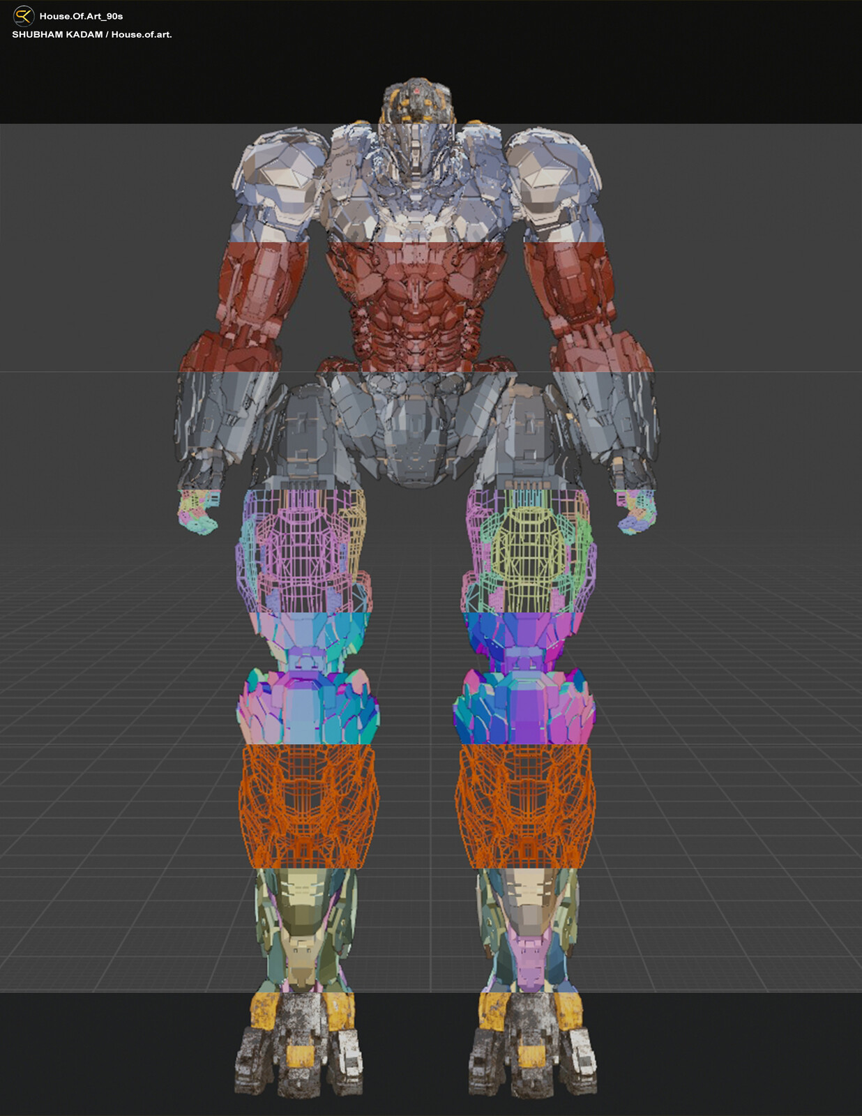 SHUBHAM KADAM - SCI-FI IRON-HUNTER [ BATTLEFIELD-PRIME WORRIER ] - 2021