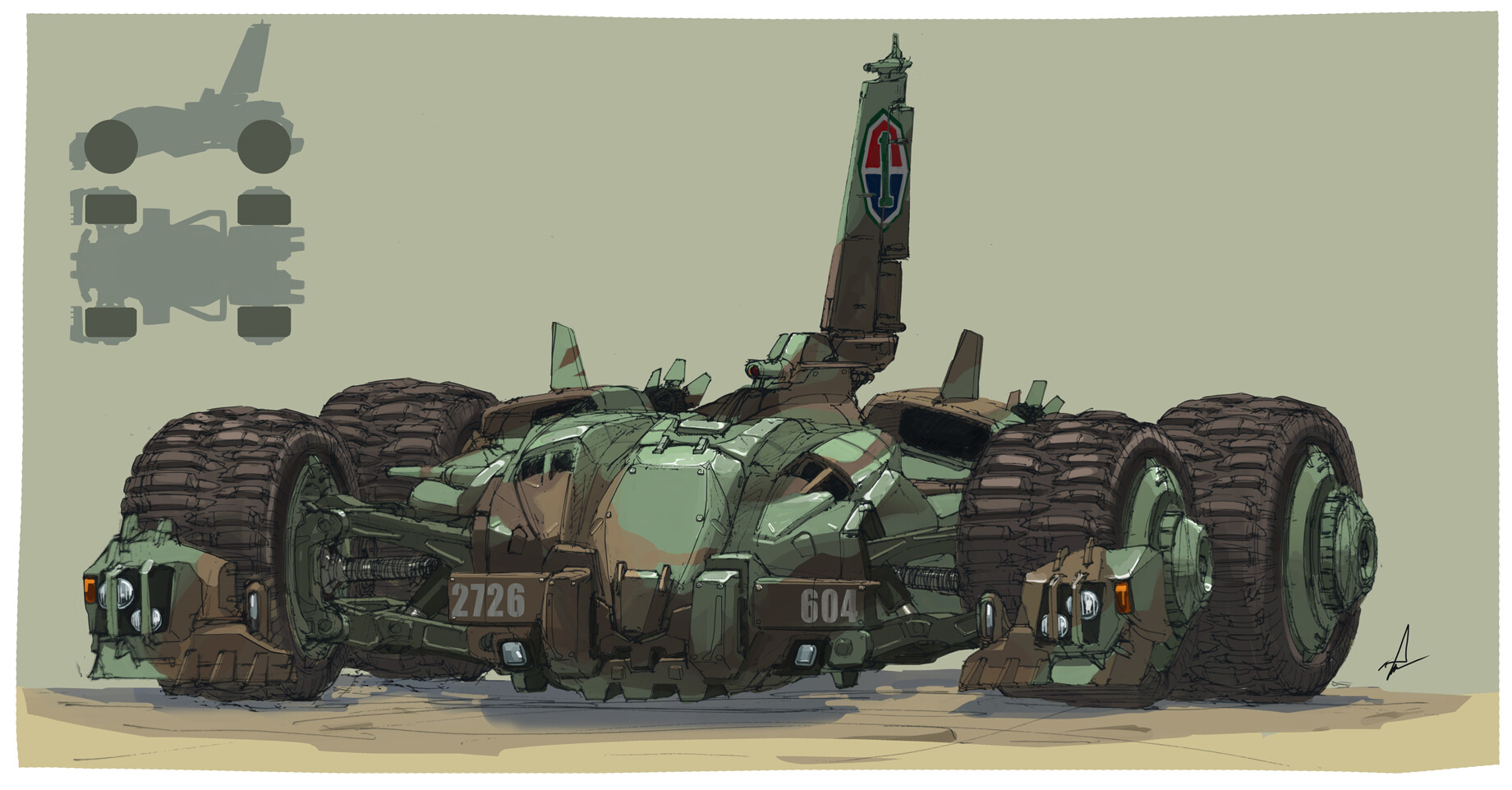 ArtStation - All Terrain Vehicle