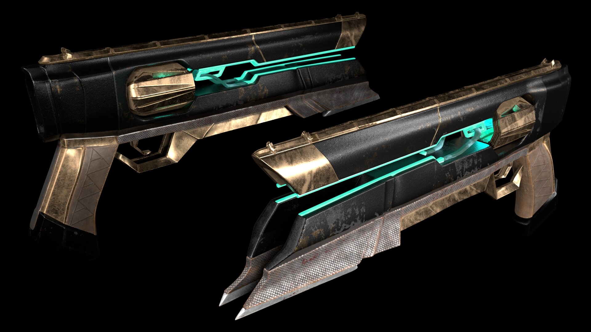 ArtStation - Fantasy Pistol